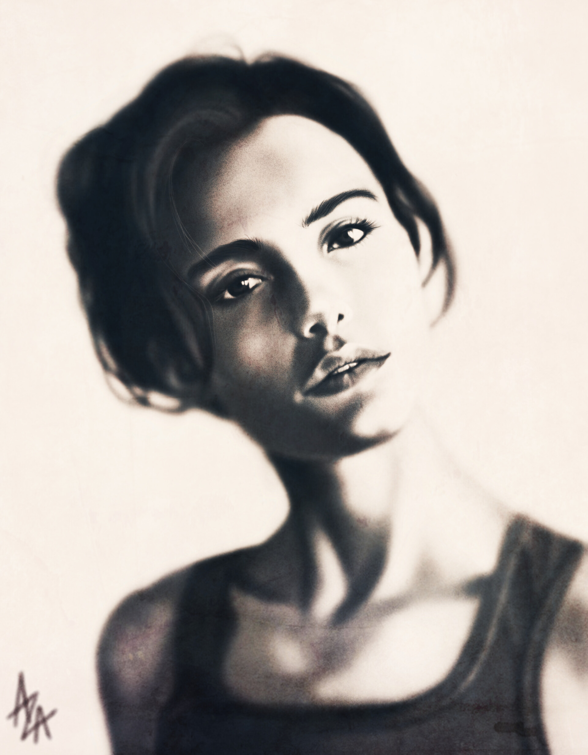 ArtStation - Donna in posa