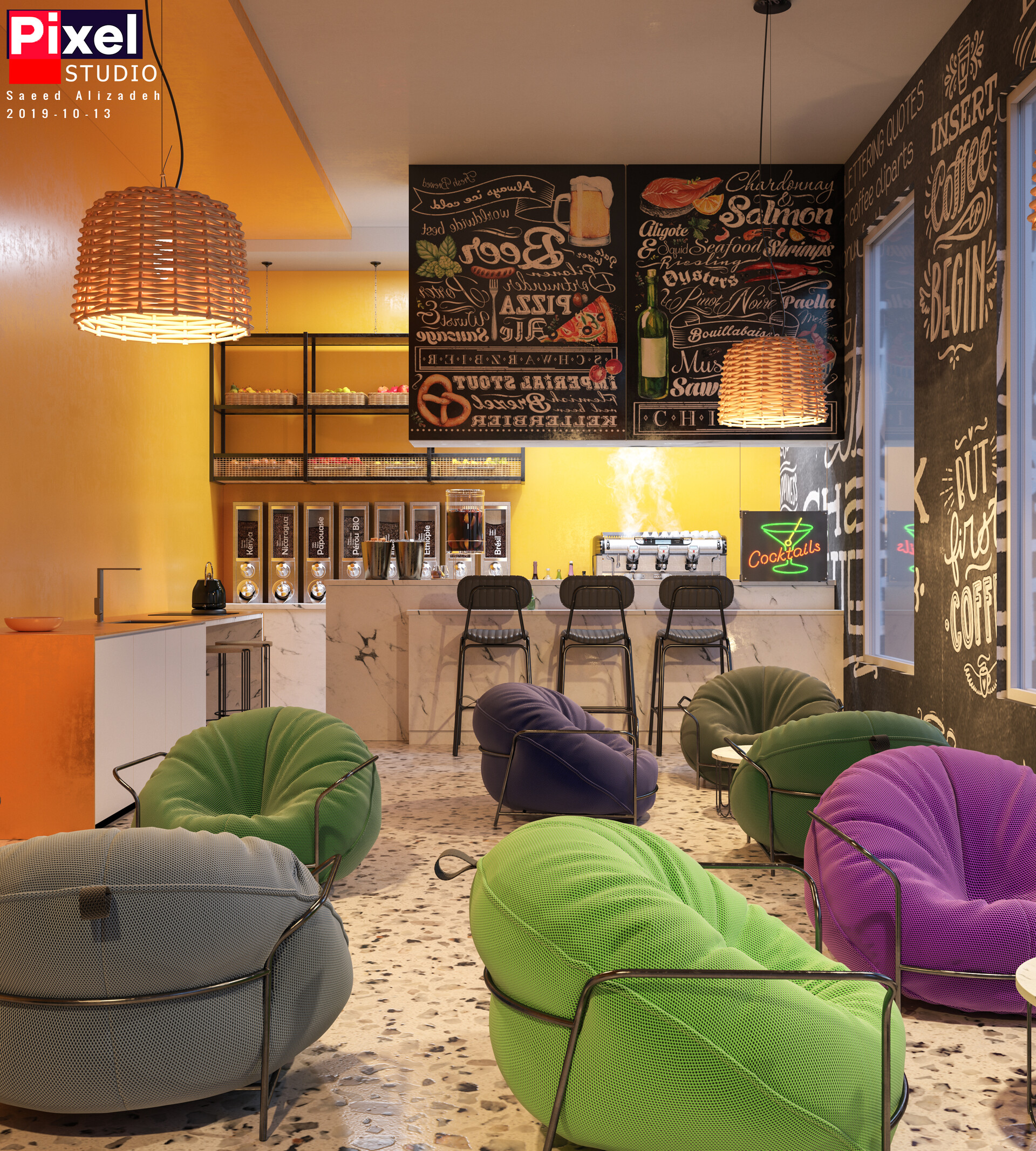 saeed alizadeh - Yellow Coffee Shop