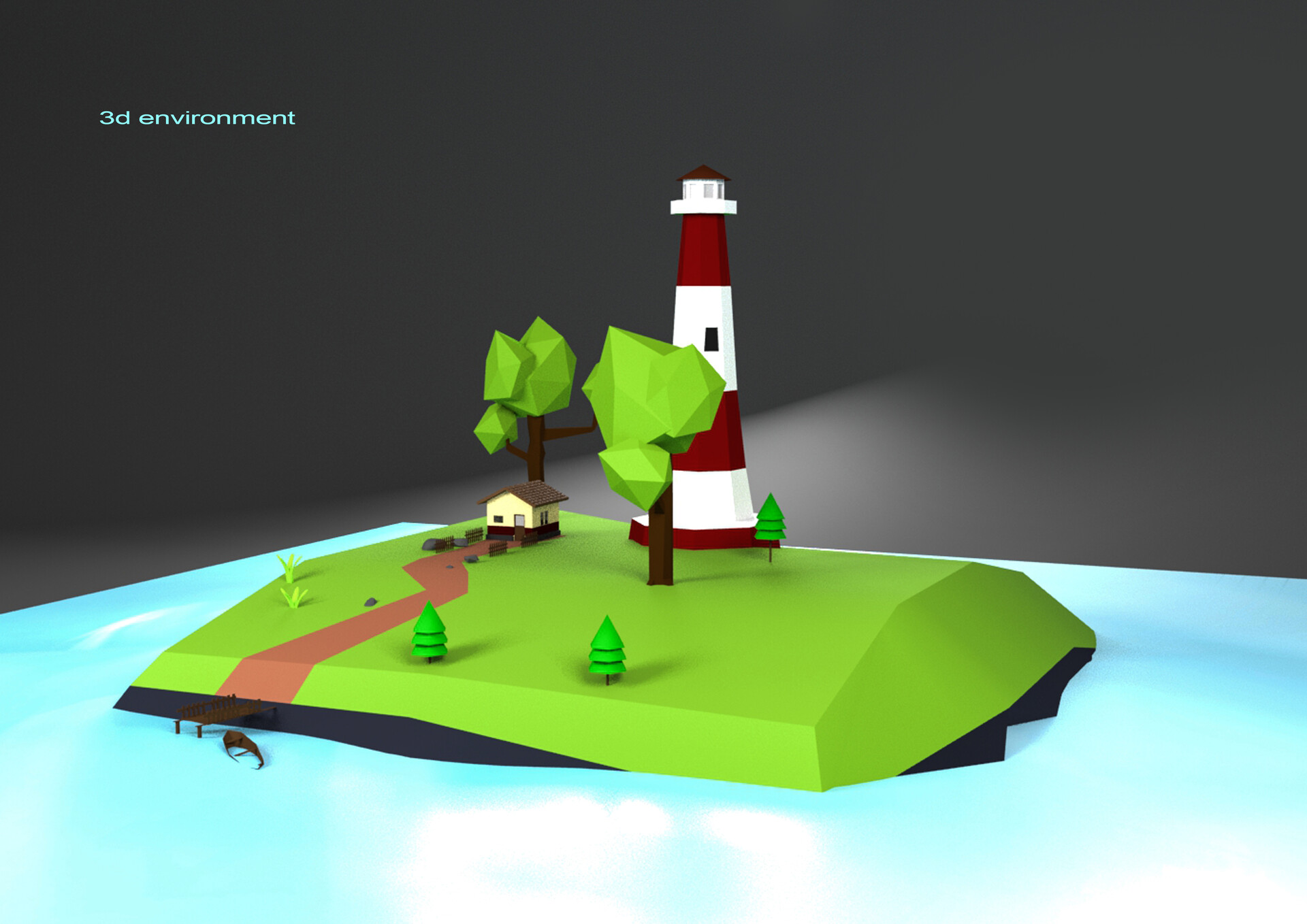 ArtStation - Low poly modeling