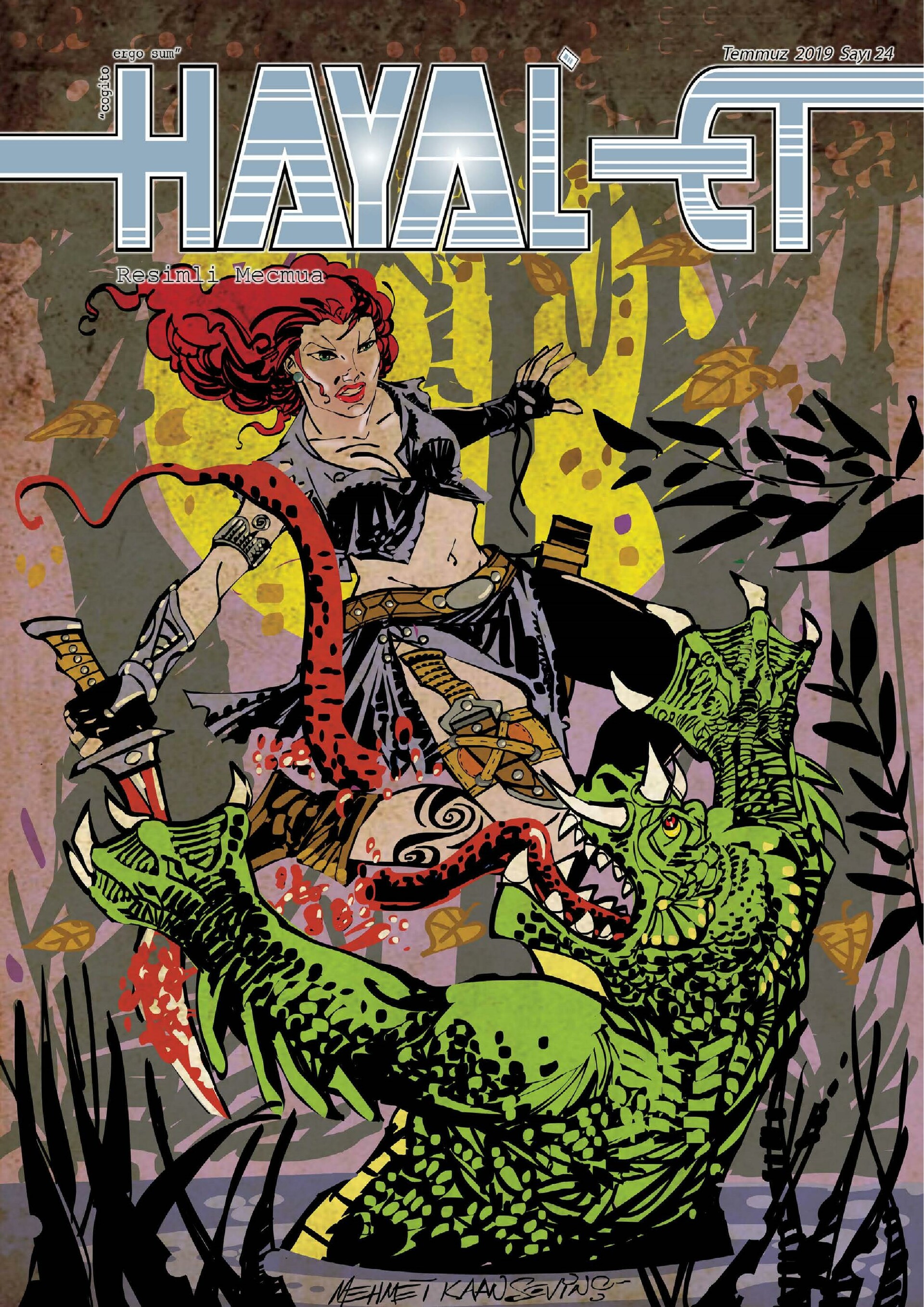 ArtStation - Ghost Magazine Cover