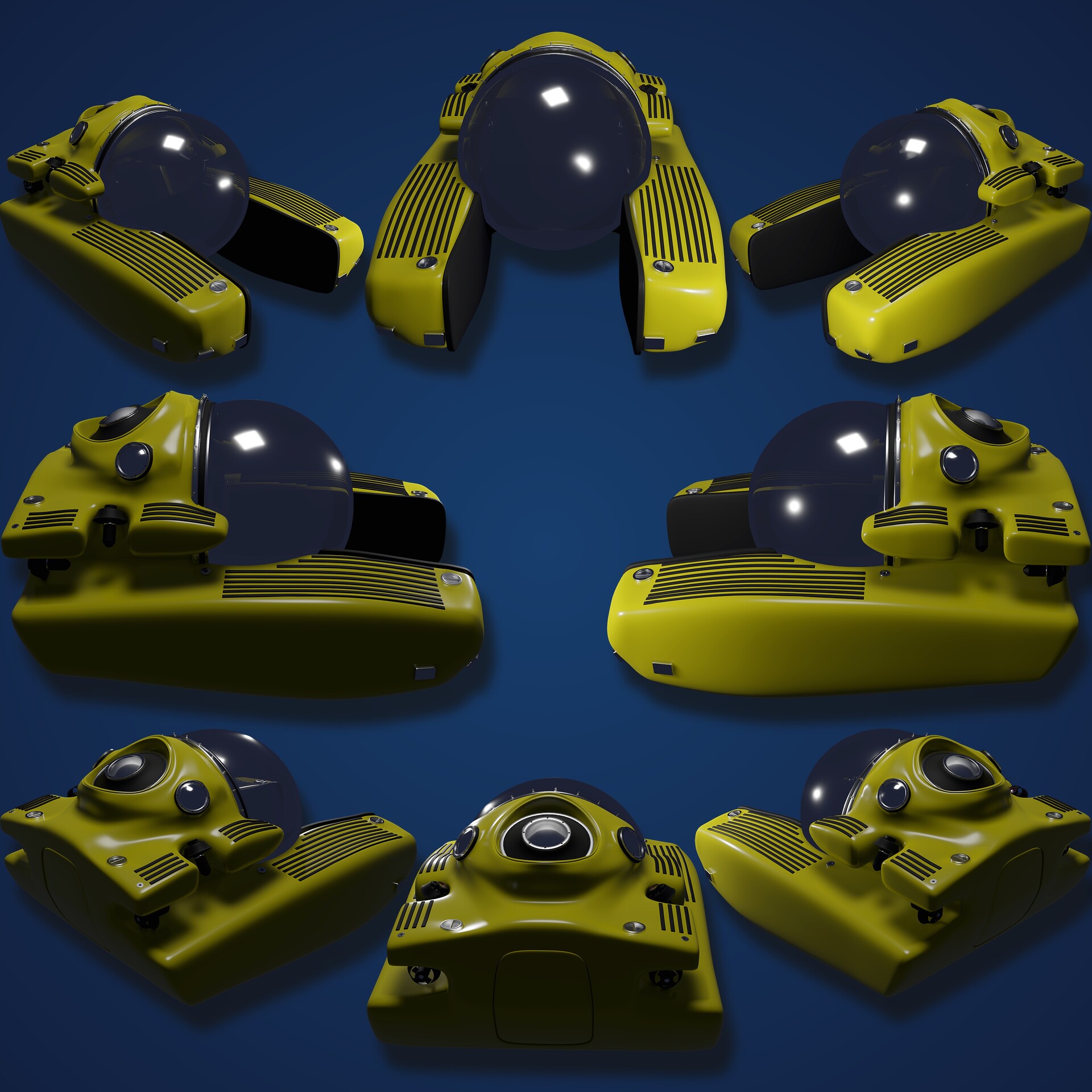 ArtStation - 小型潜水艦・Mini Submarine