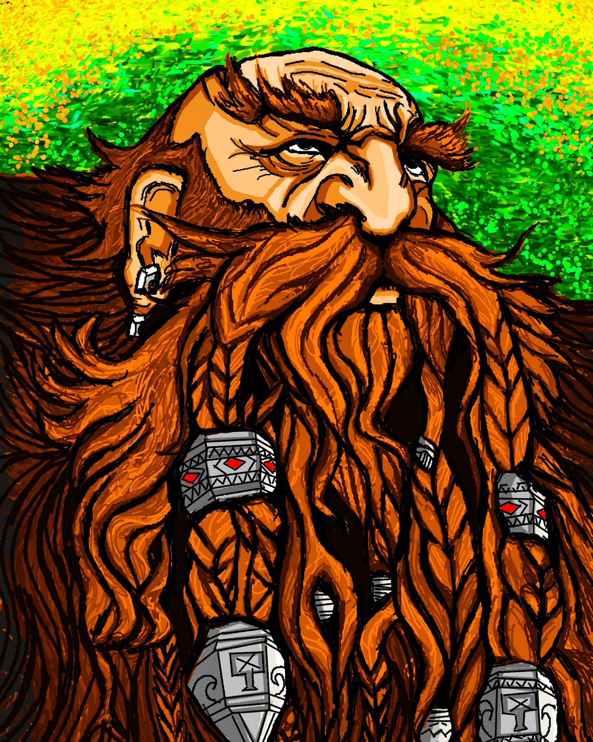 ArtStation - Dwarf portrait