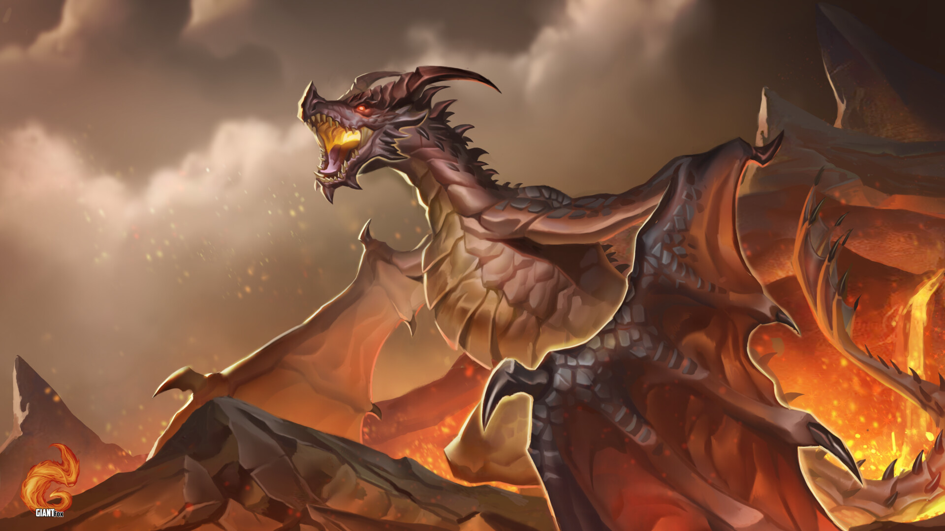 ArtStation - Son of magma (Rise of Titans)