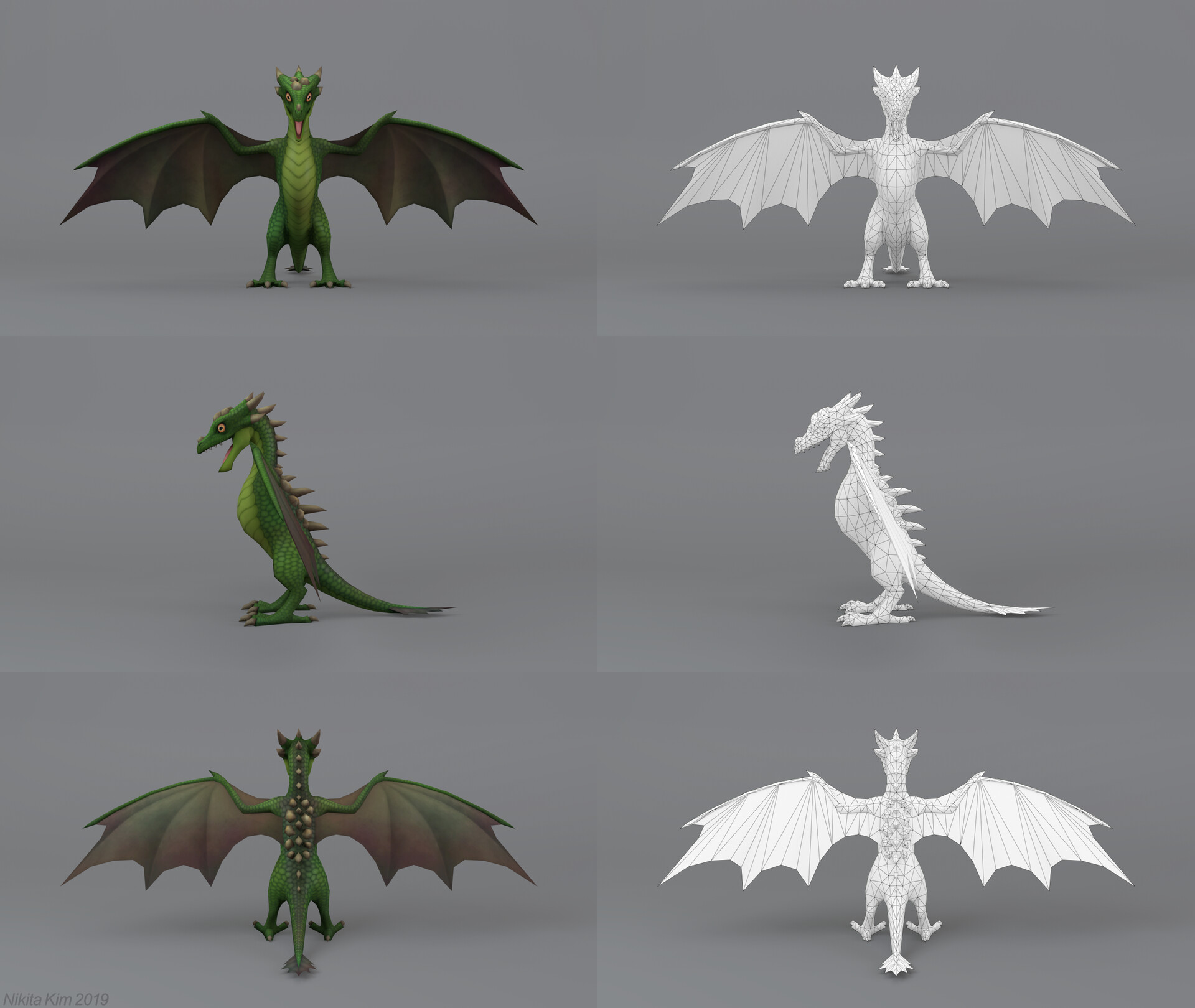 Nikita Kim - Baby Dragons