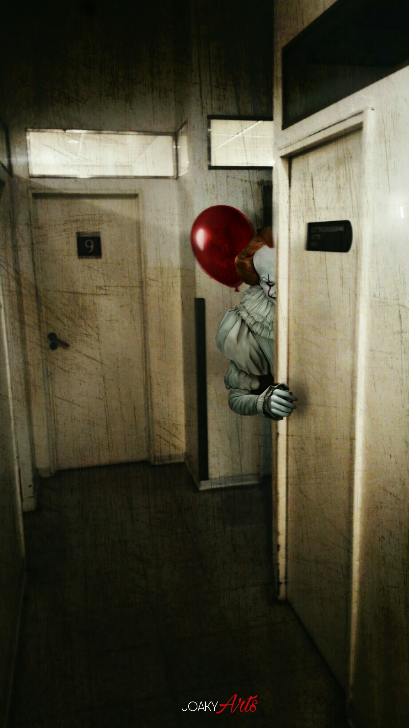 ArtStation - Pennywise Attack!! EDIT, joaquin Dominguez