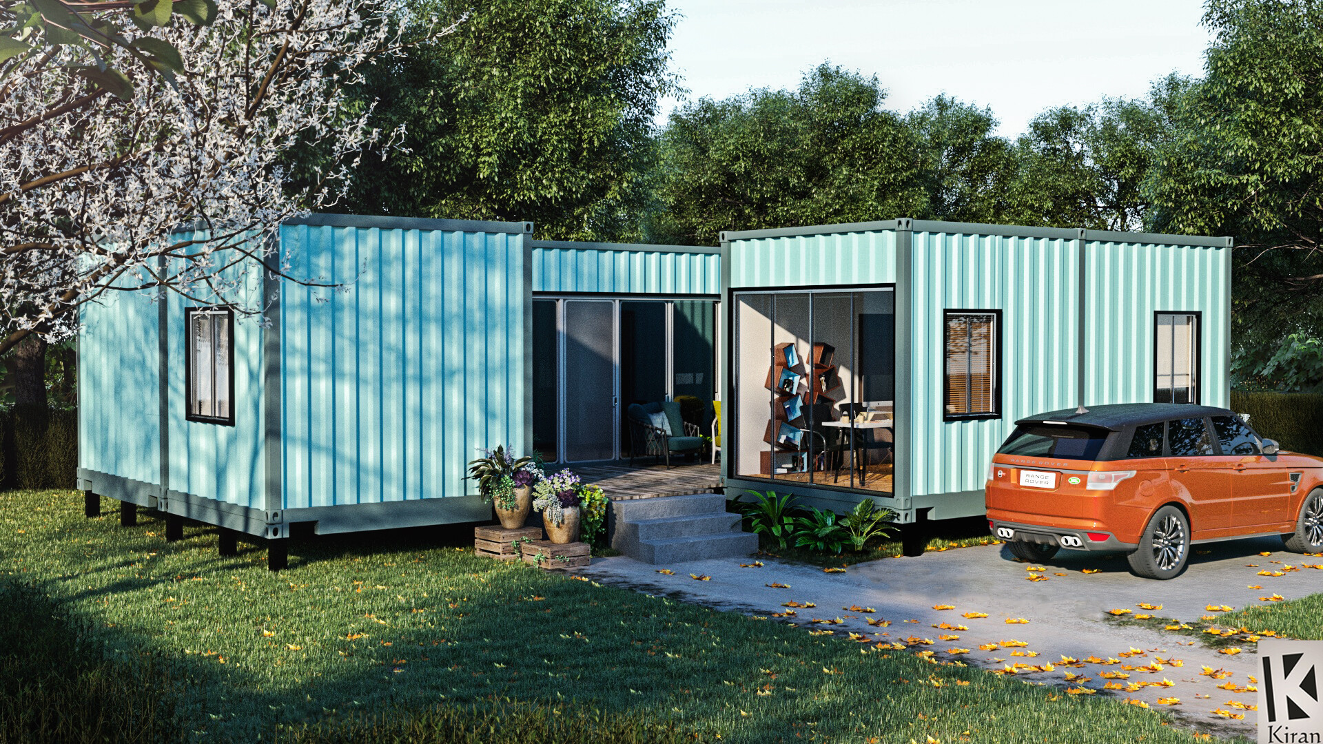 ArtStation - CONTAINER HOUSE