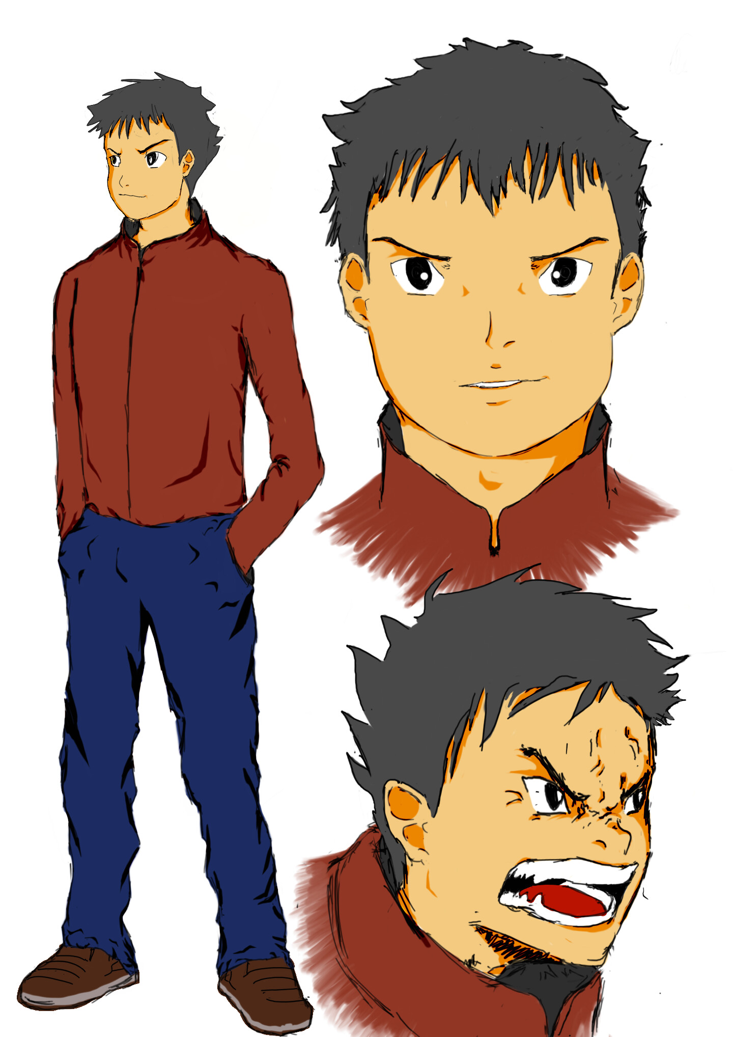 ArtStation - Anime character