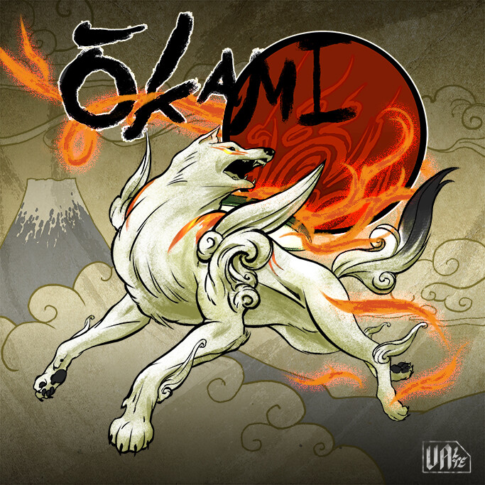 ArtStation - Okami fanart