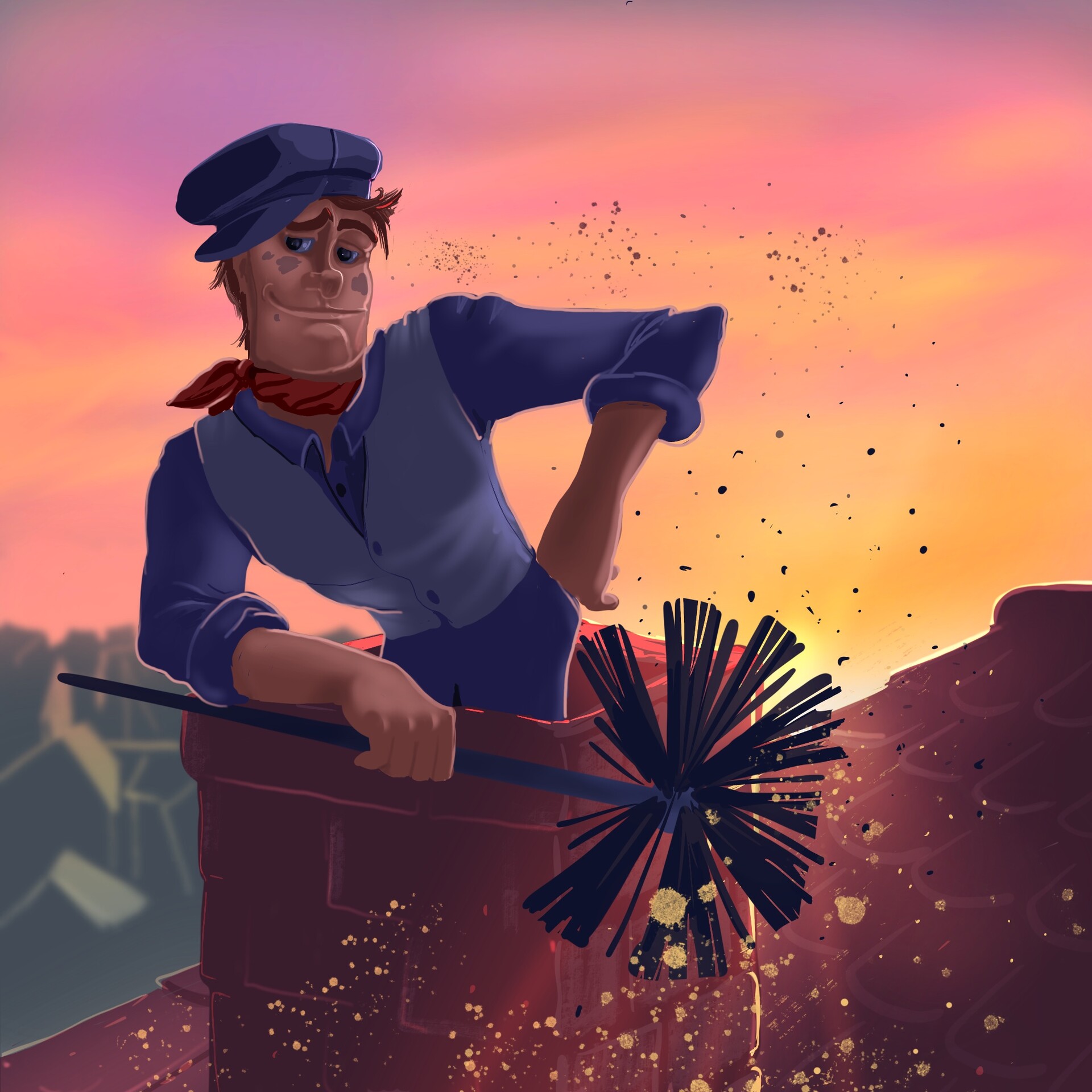 ArtStation - Chimney sweep