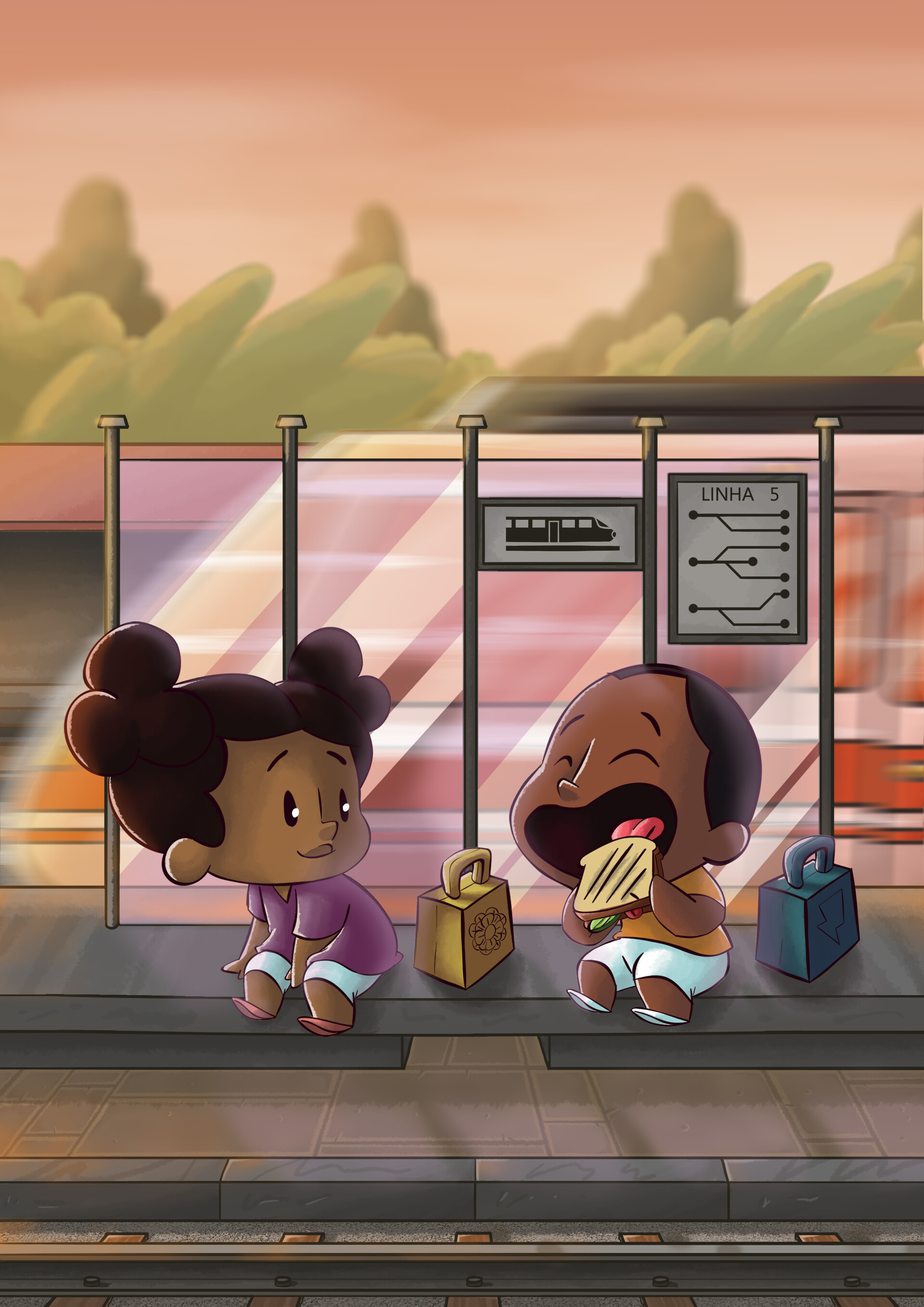 ArtStation - Snack time