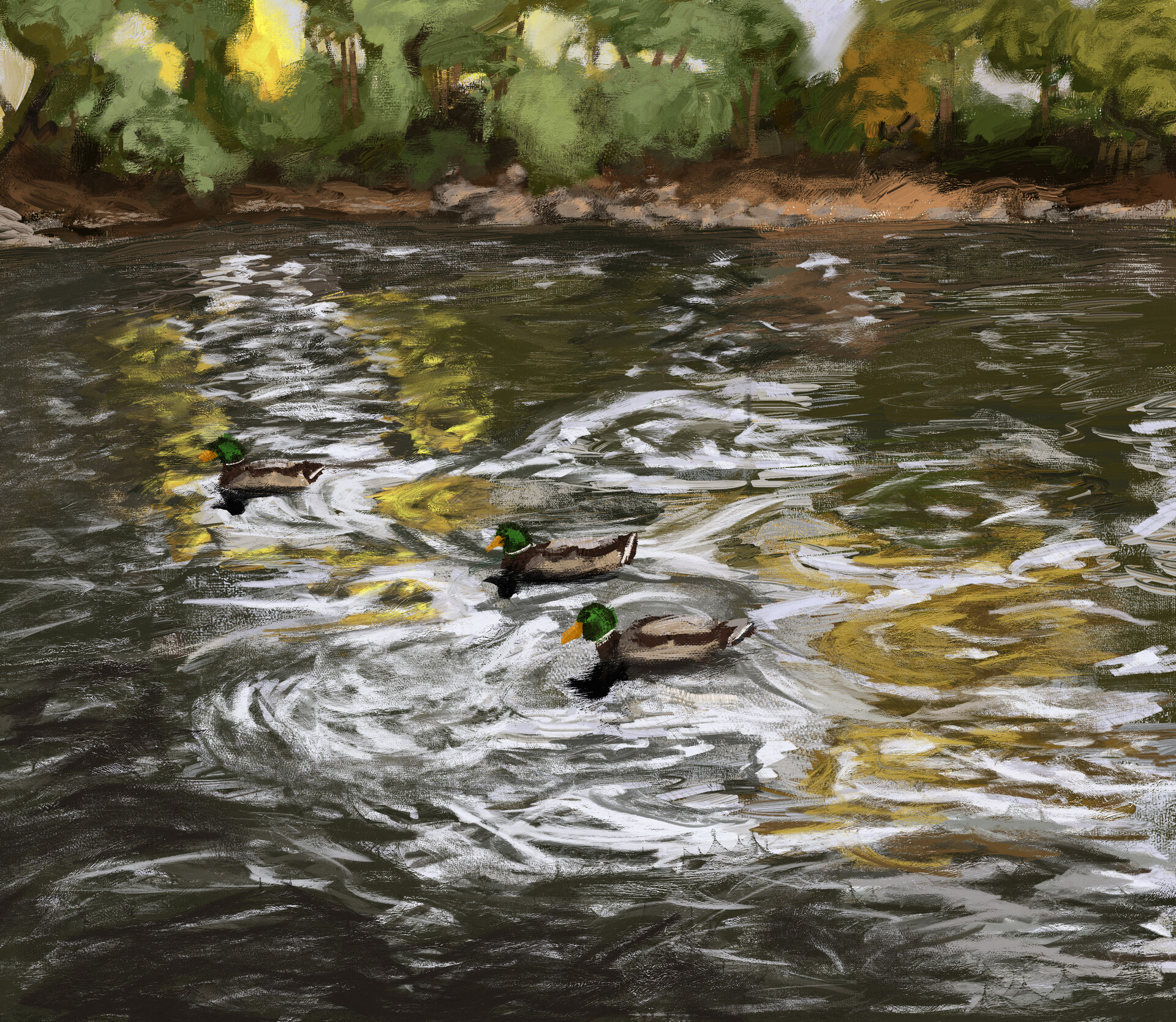ArtStation - The Ducks