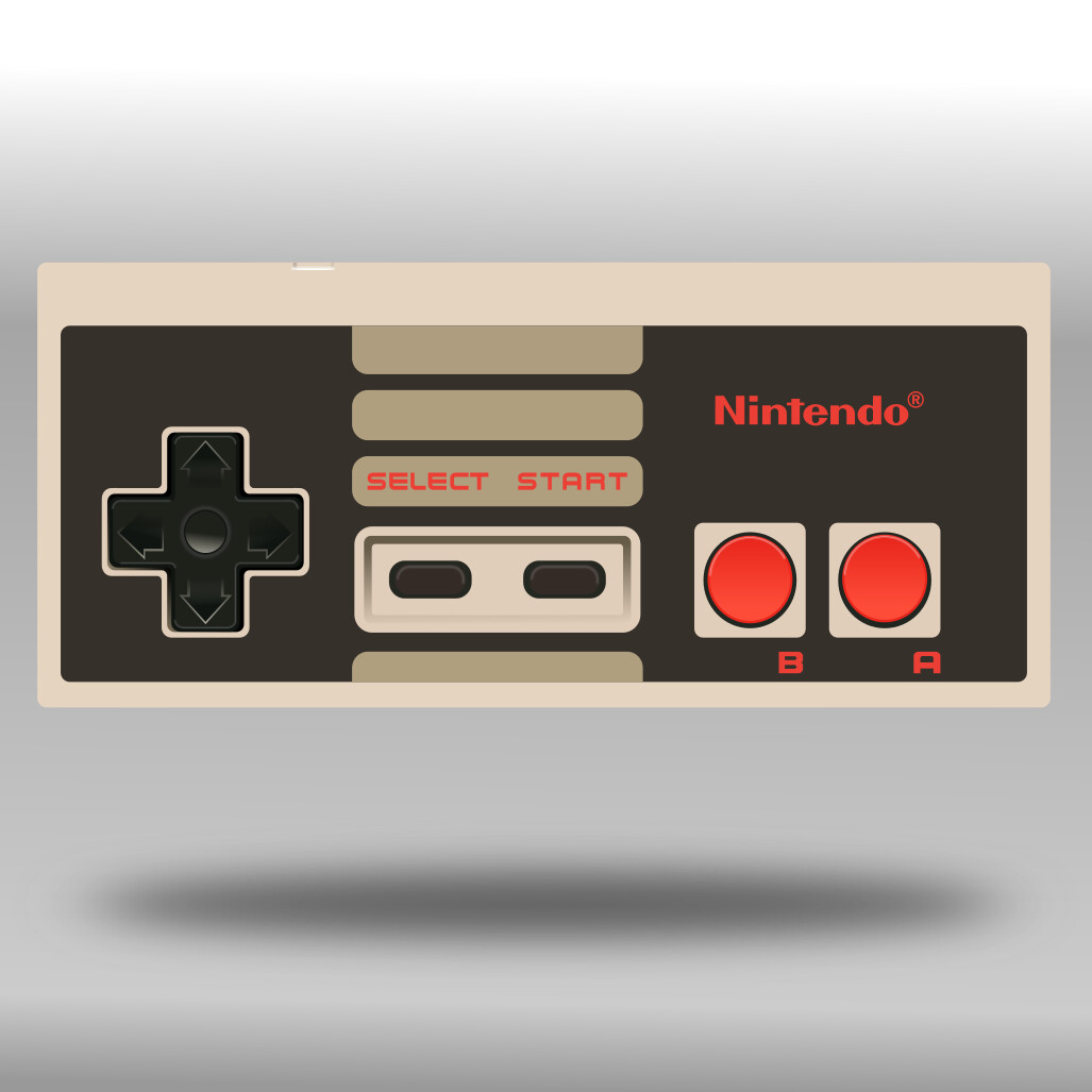 Rafael Javier - Nintendo Control - Vector