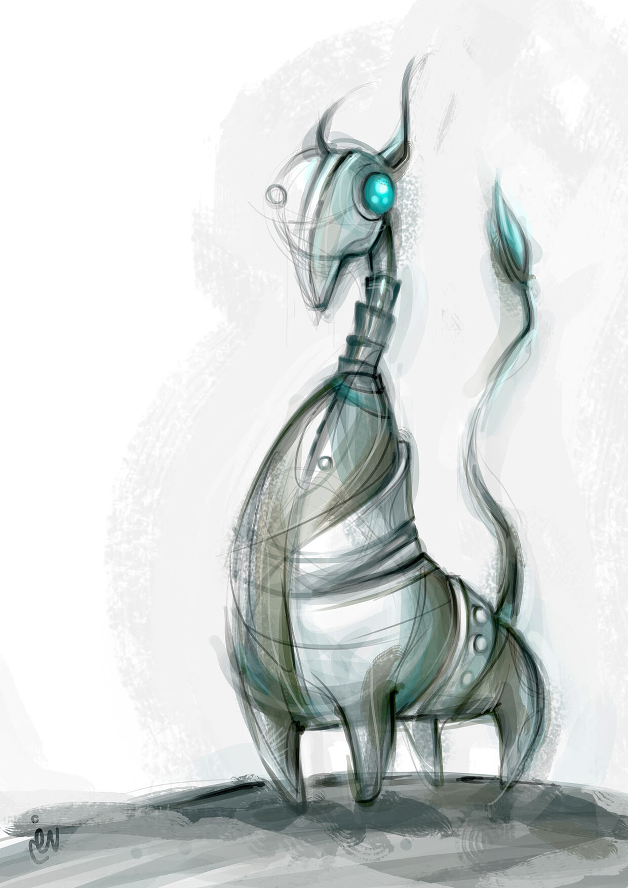 ArtStation - Robotic Cow