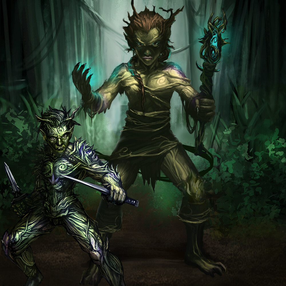 ArtStation - wood elves