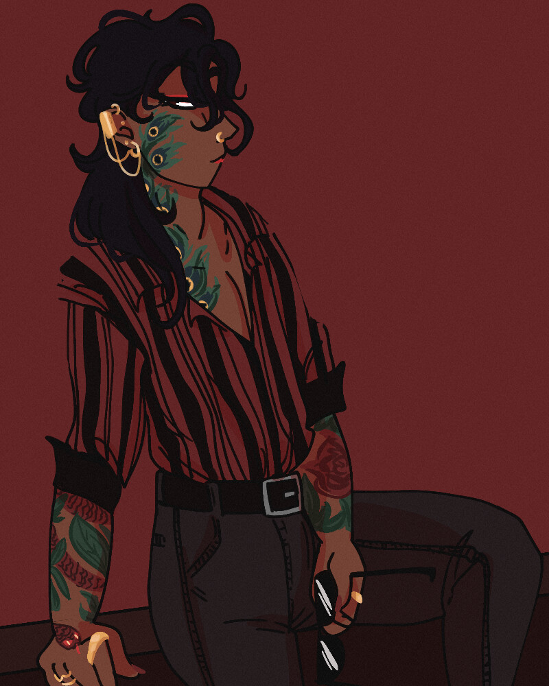 ArtStation - critical role fanart (human molly design)