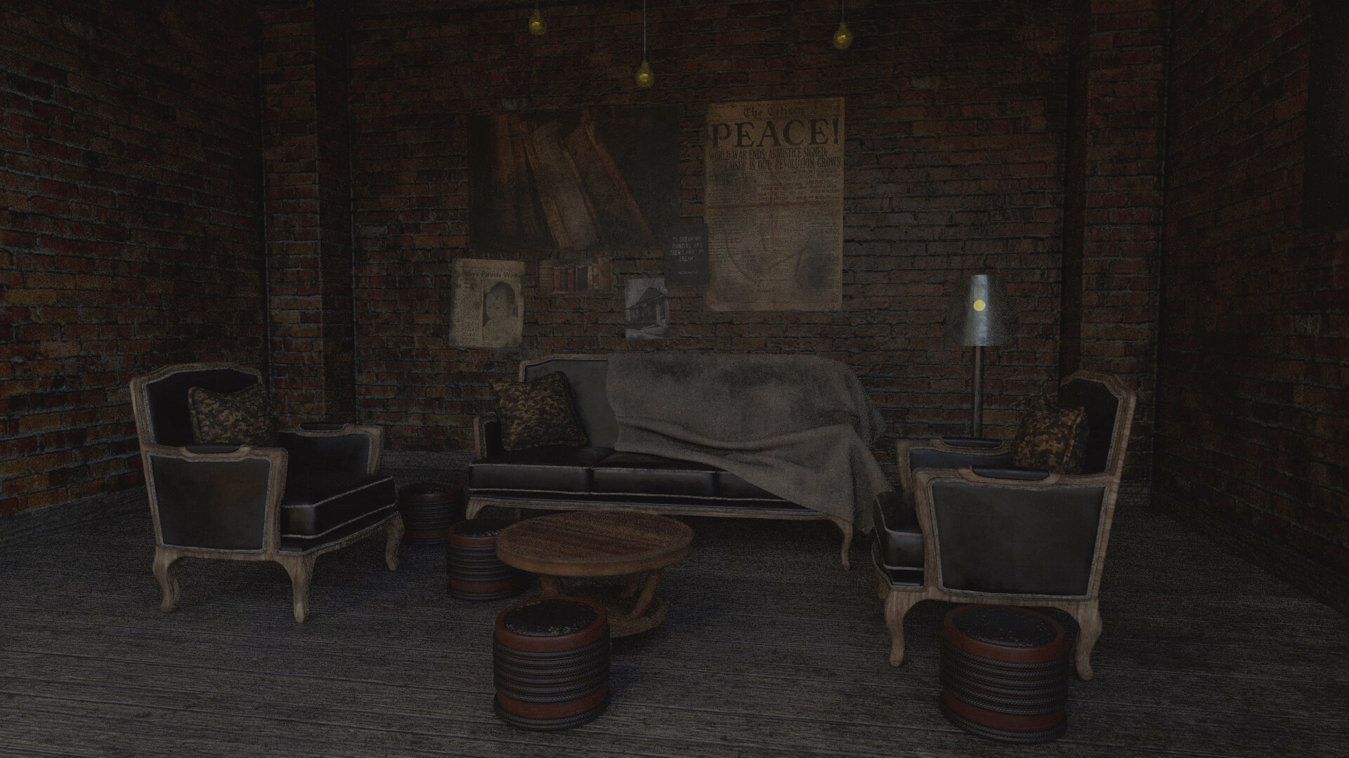 Creepy Old Living Rooms