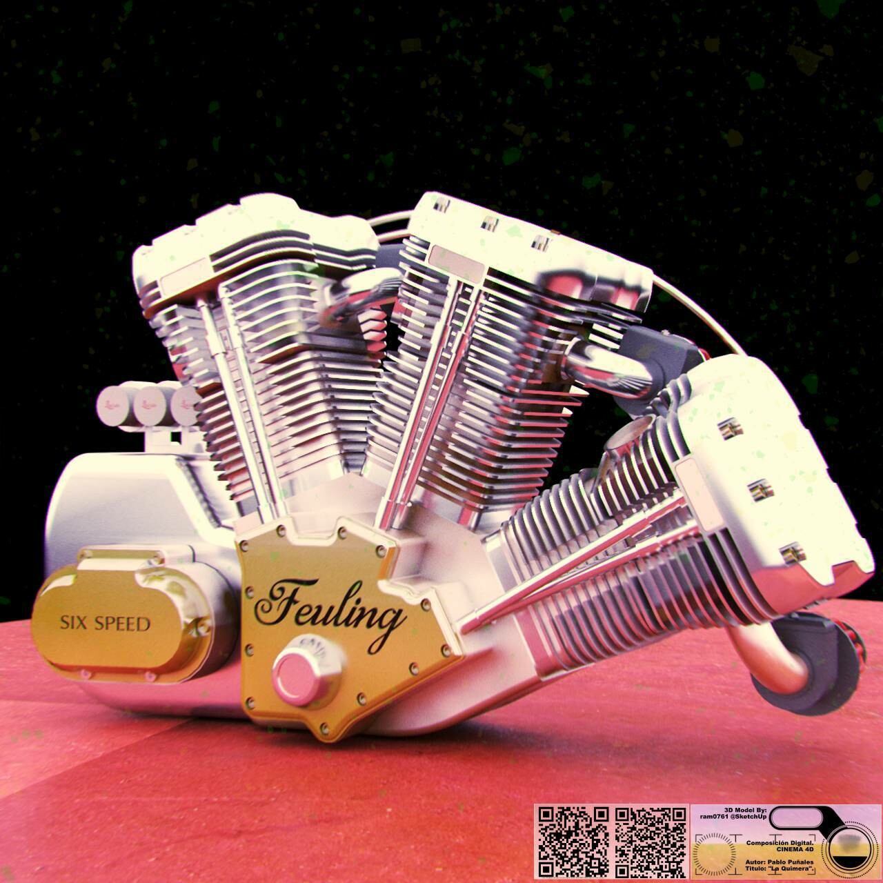 Paul HARRISON - Feuling W3 150 Cubic Inch 3 Cylinder (2.5L)