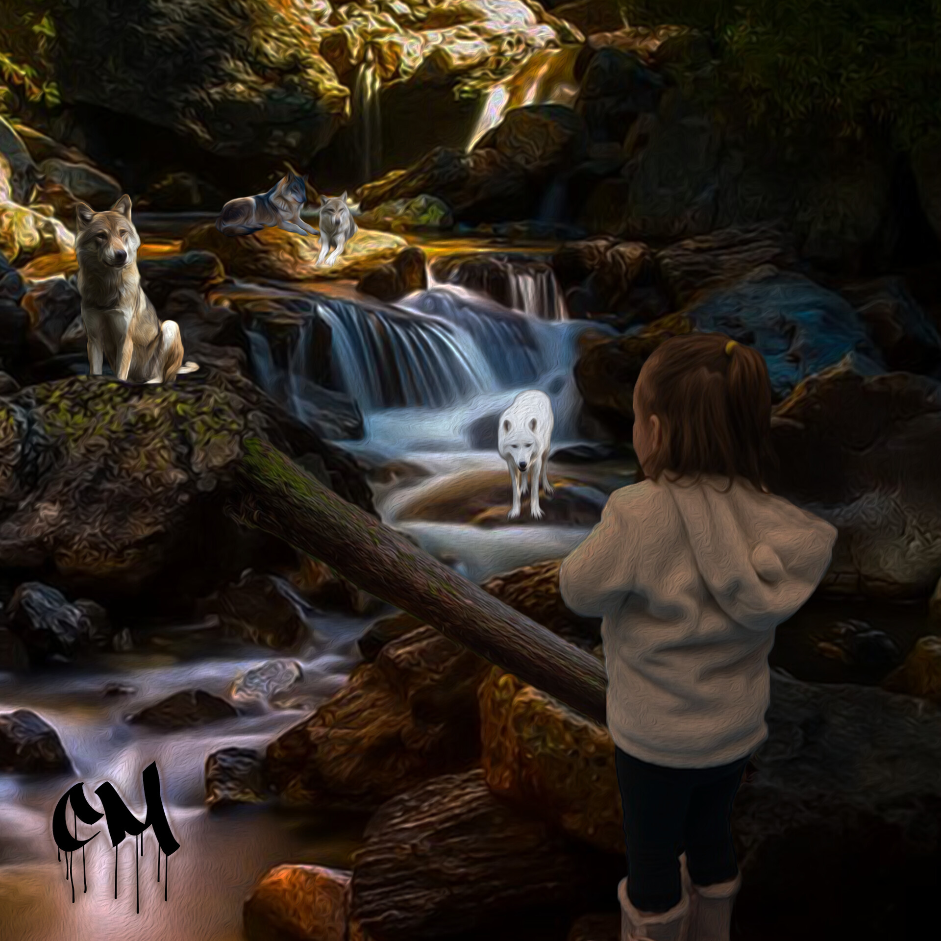 ArtStation - The wolf princess