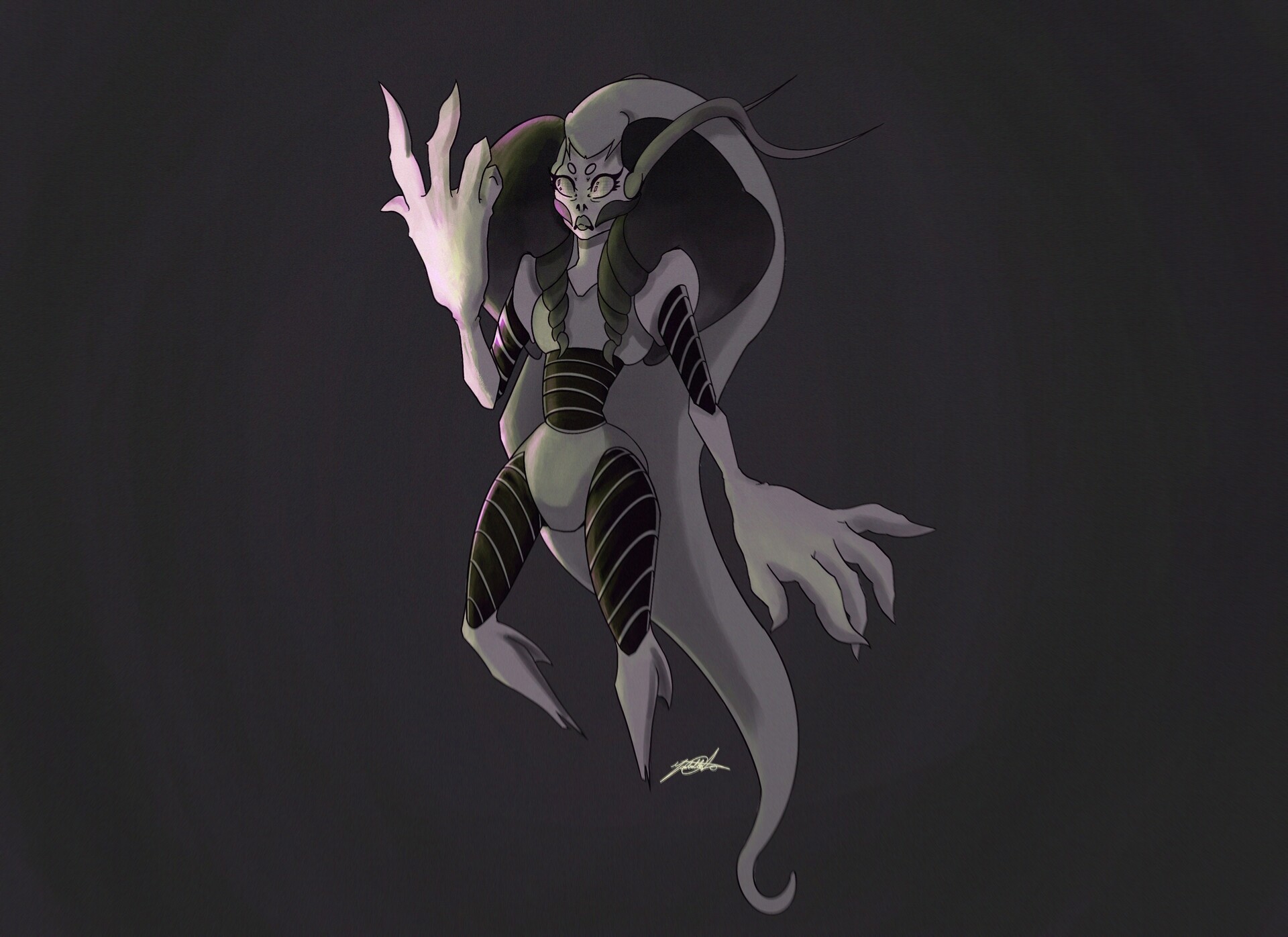 ArtStation - ALIEN GIRL