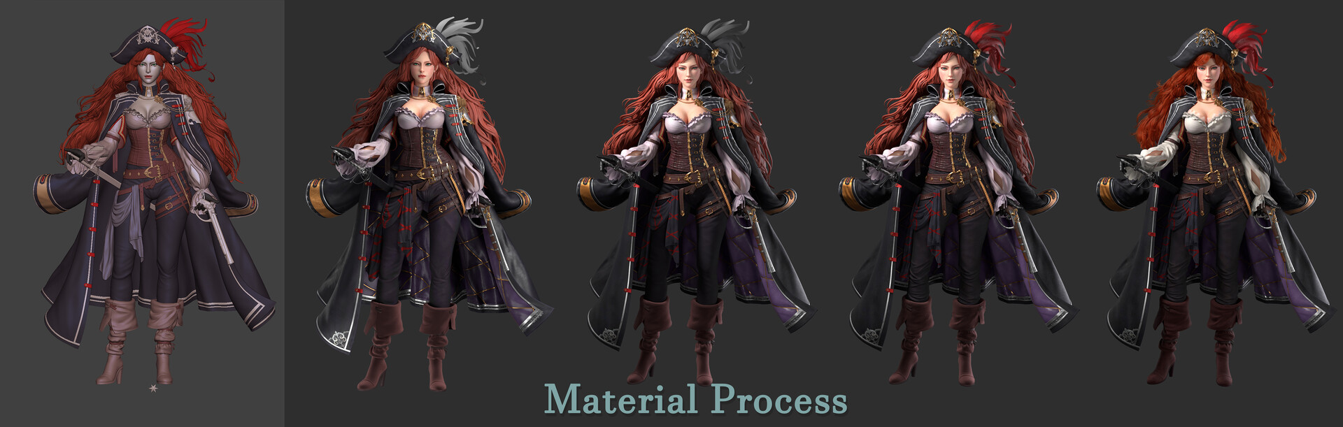 JunCheng Wu - 女海盗/Pirate