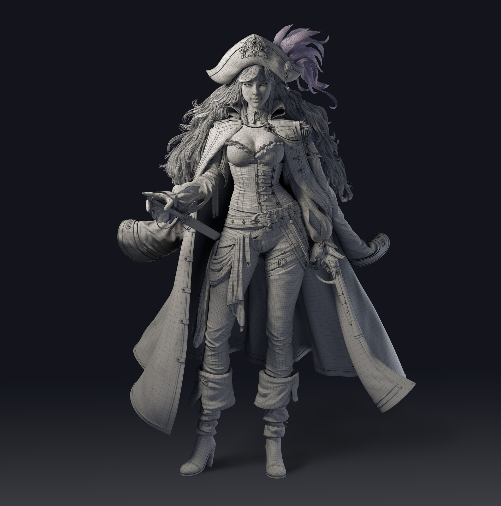 JunCheng Wu - 女海盗/Pirate