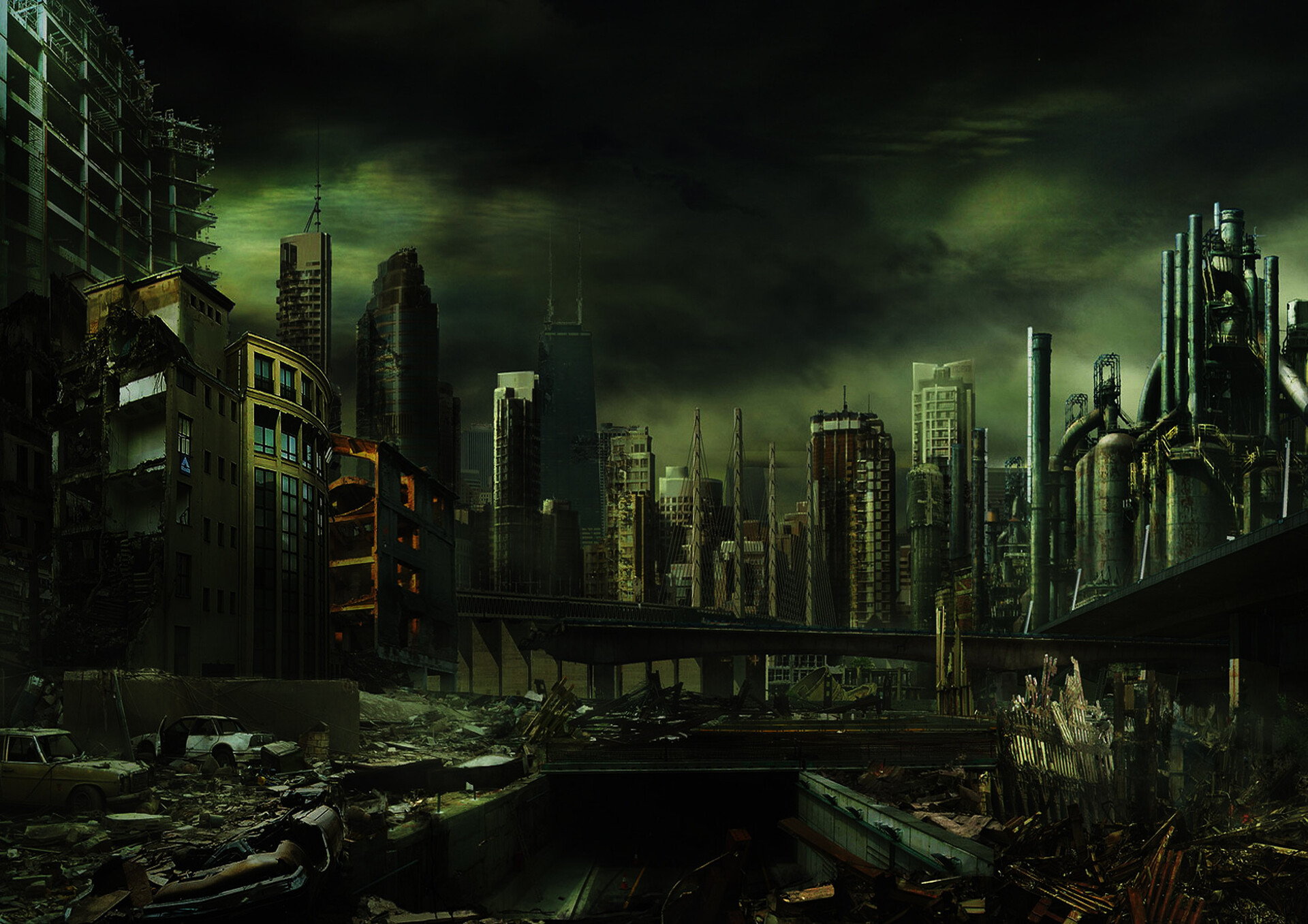 Amit Mandal - Matte_Painting