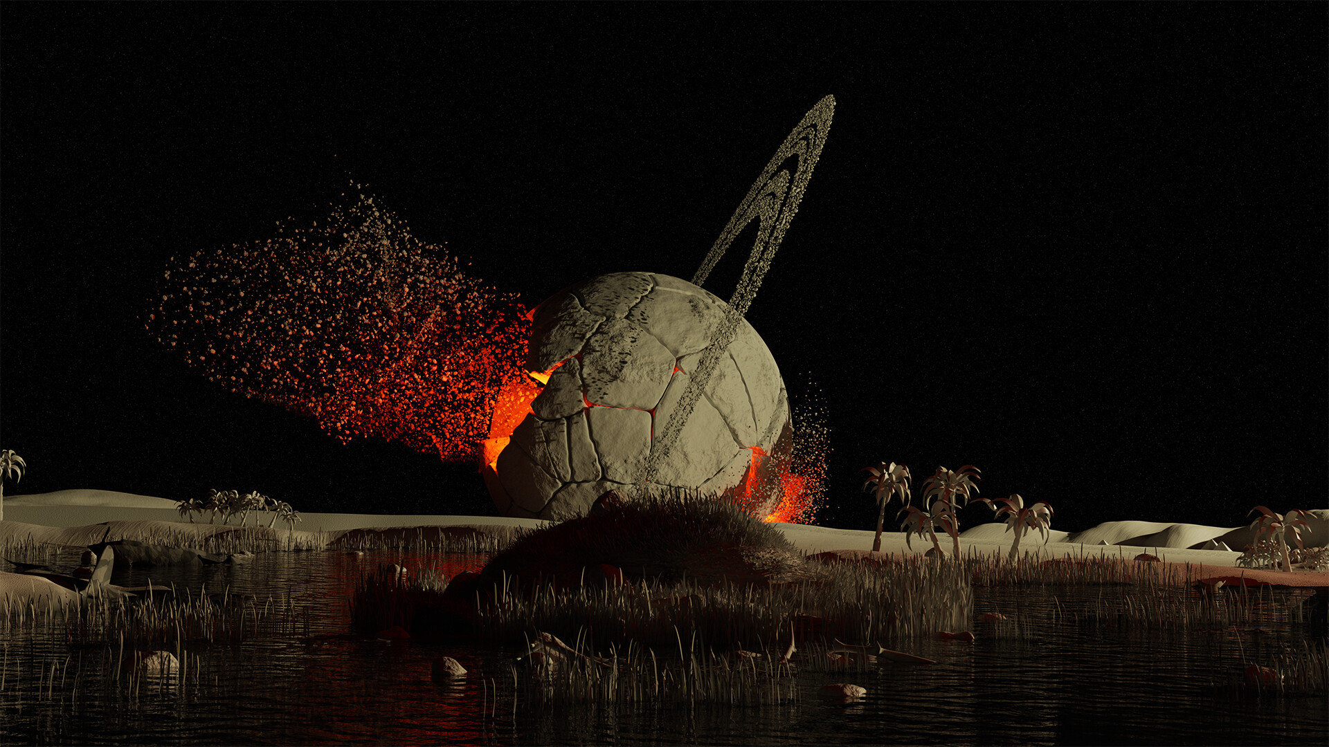 ArtStation - Planetary Destruction