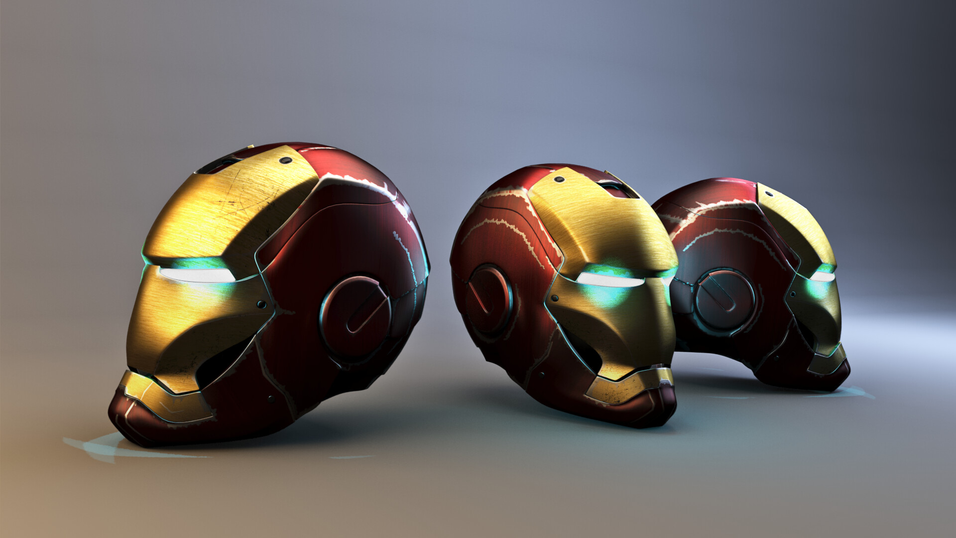 ArtStation - 3D Iron Man Mask