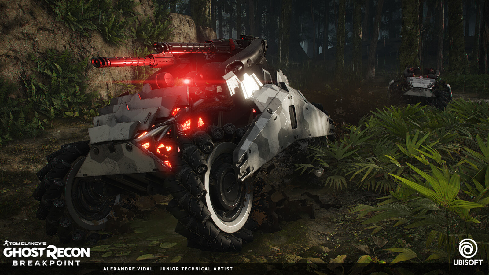 Alexandre Vidal - Ghost Recon Breakpoint - Vehicles and Drones