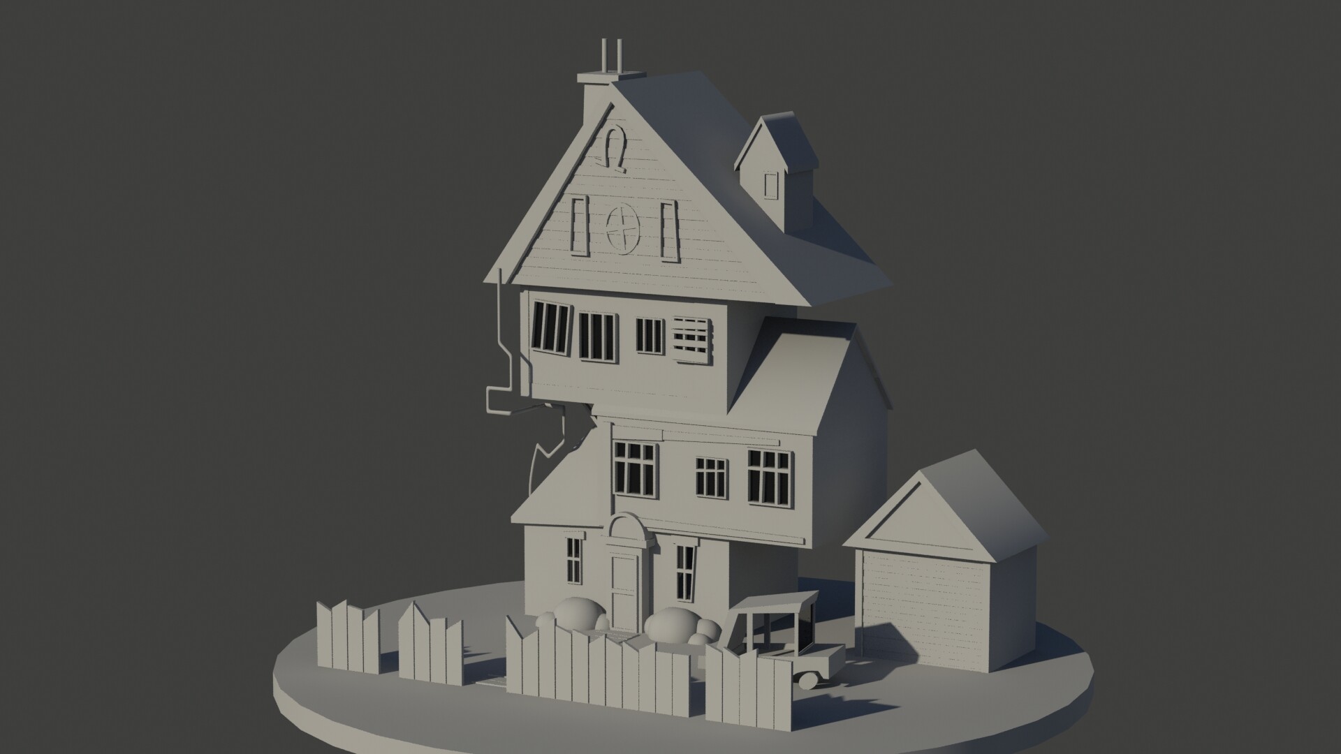 ArtStation - Unstable House
