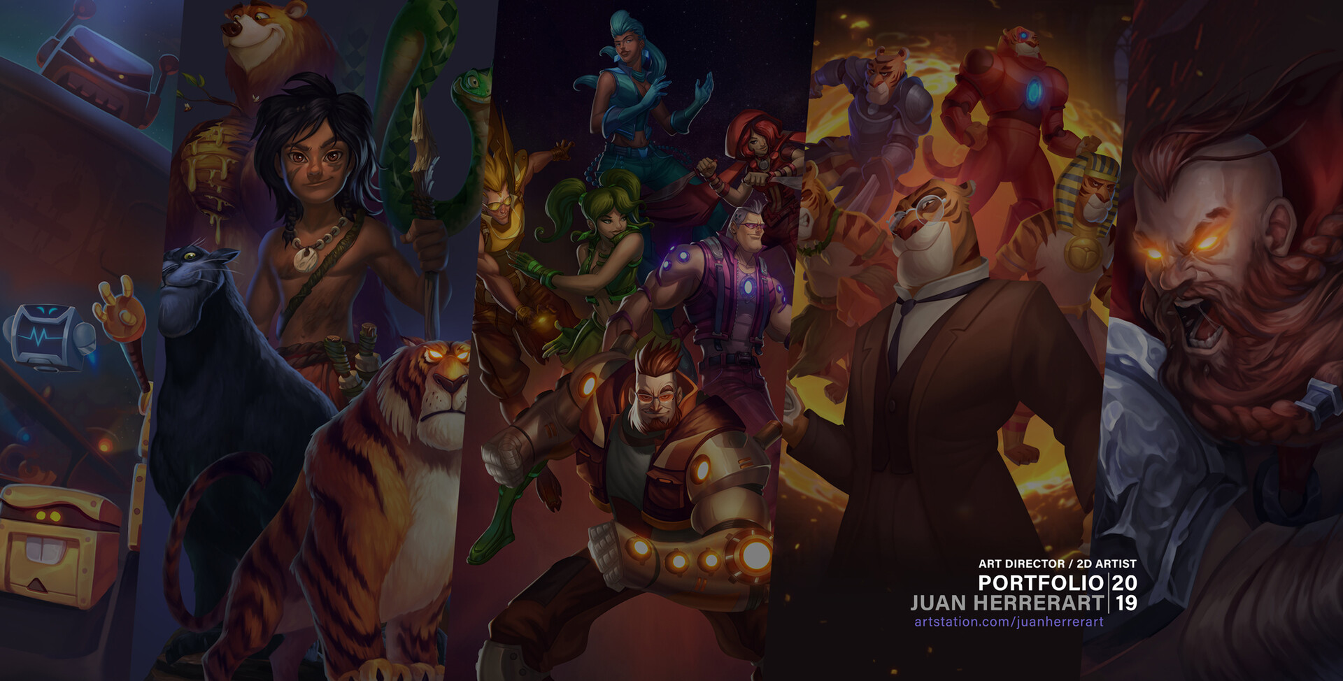 ArtStation - Profesional work_ Yggdrasil Gaming