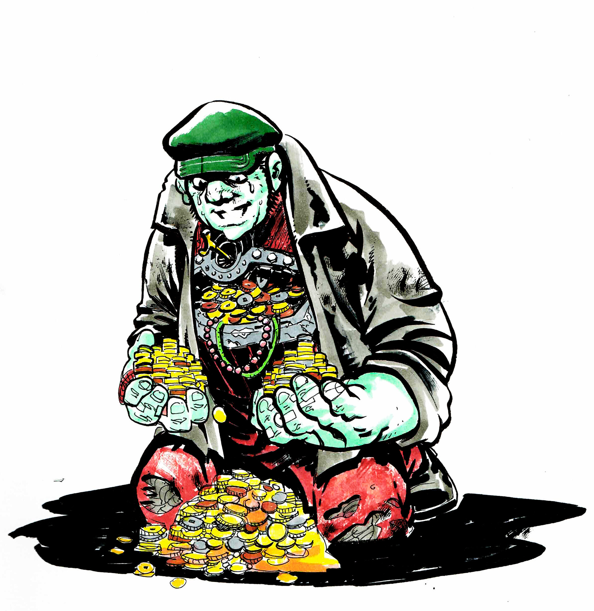 ArtStation - InkTober #21 "Treasure"