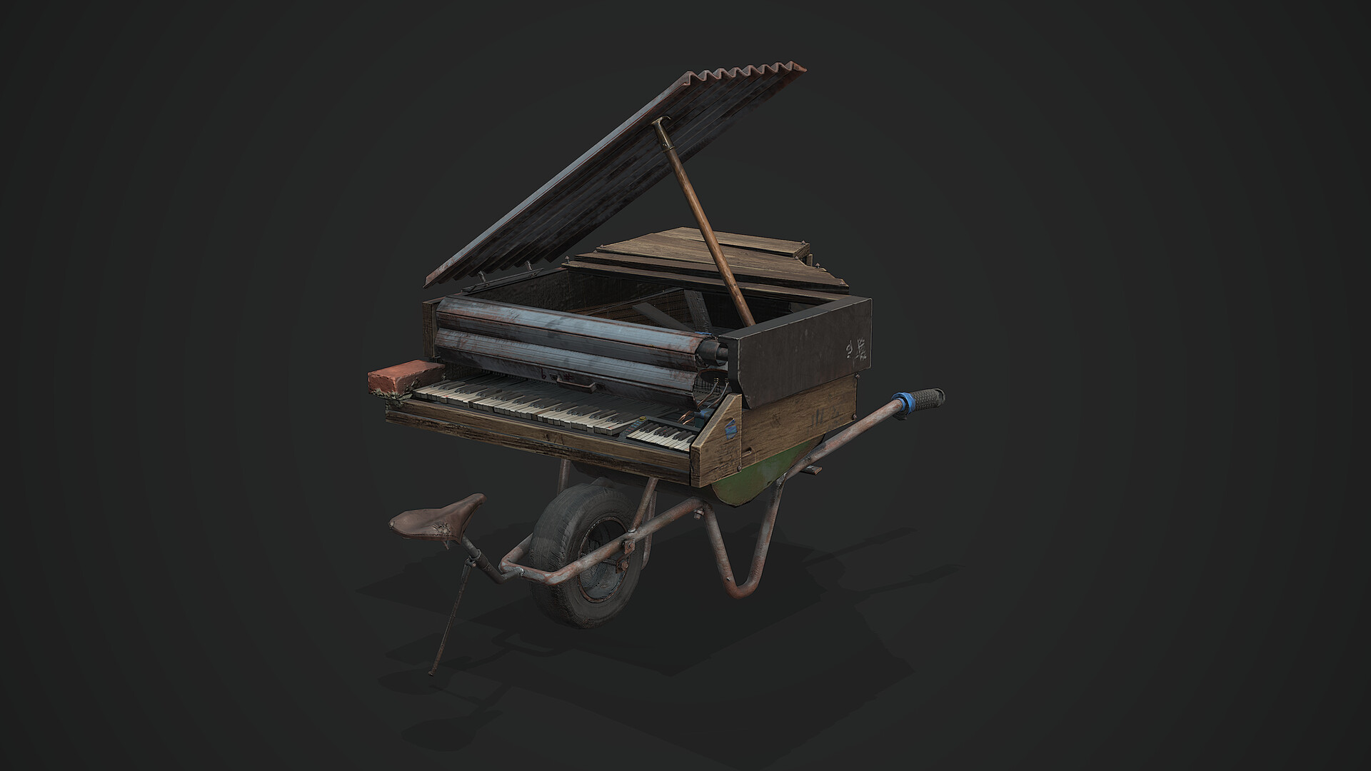 ArtStation - Salvaged Piano