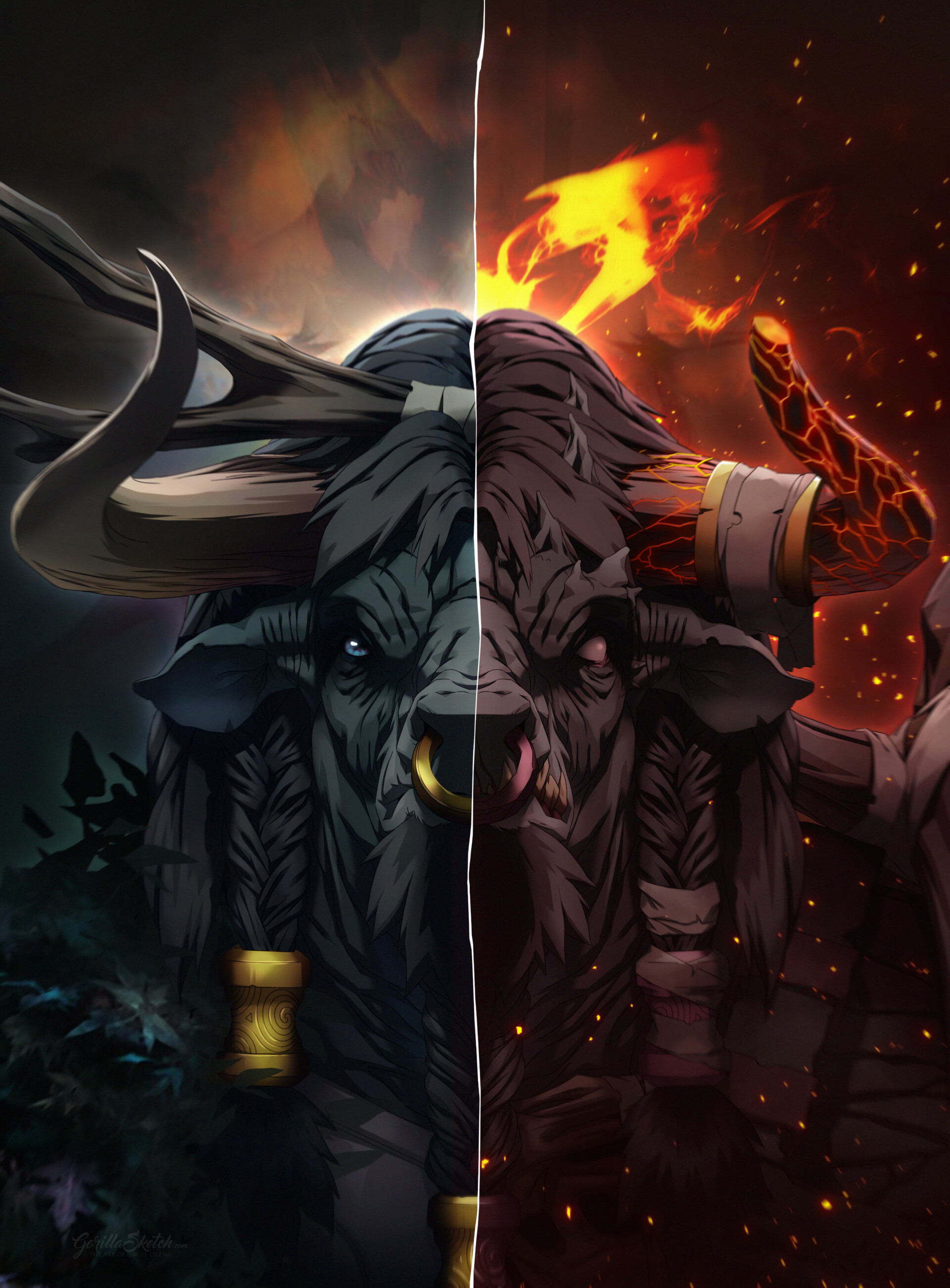 ArtStation - Taurian Druid