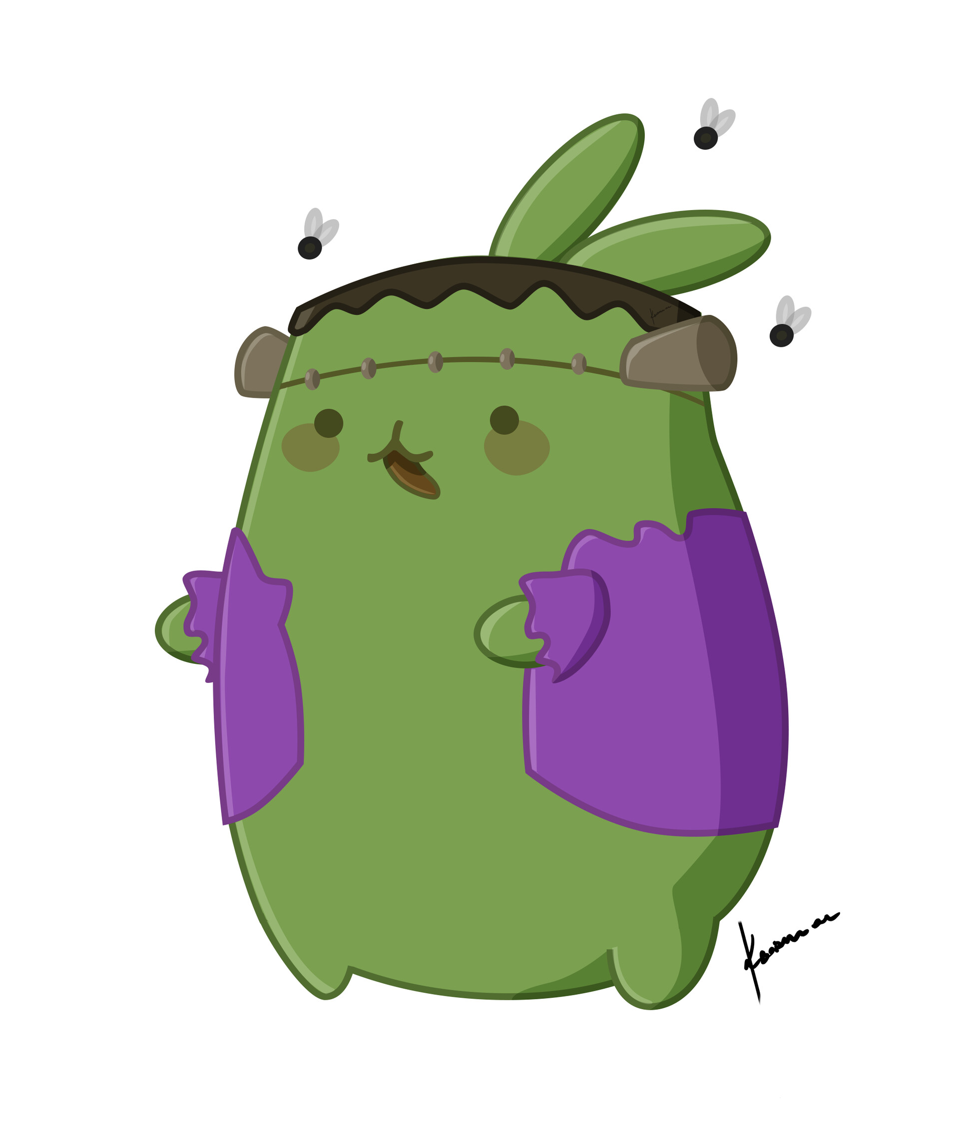 ArtStation - walking dead molang