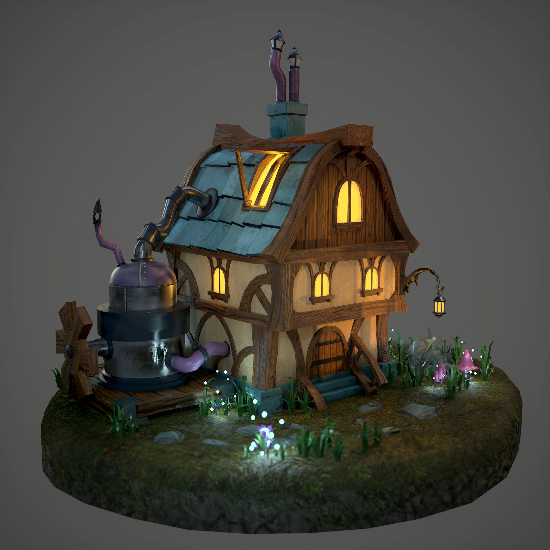 Ekaterina Solomevich - House of the Alchemist.