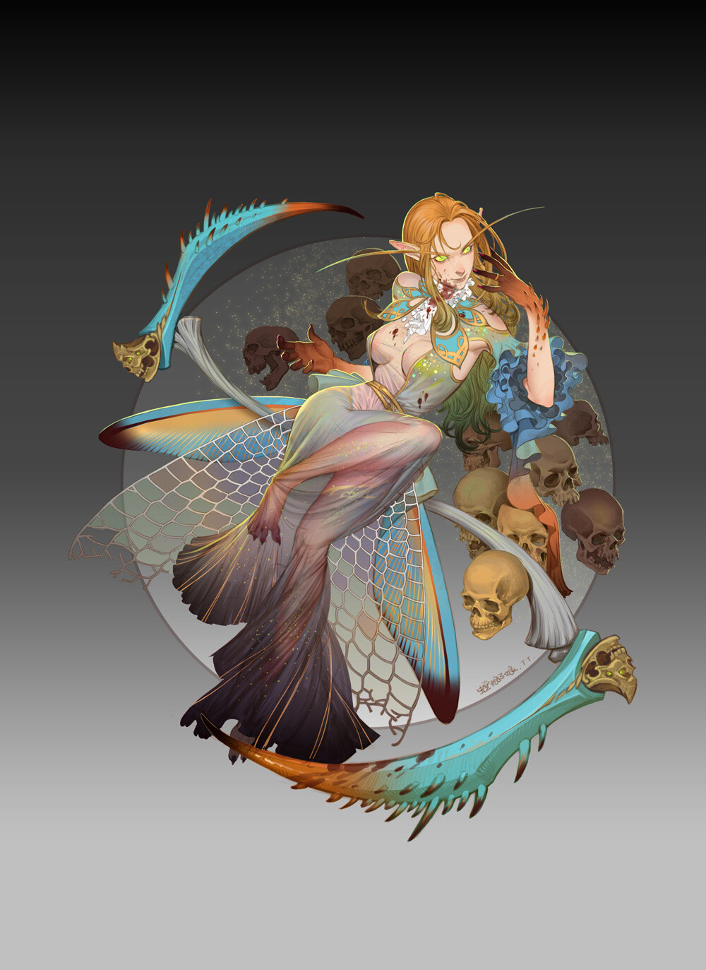 ArtStation - Mantis lady