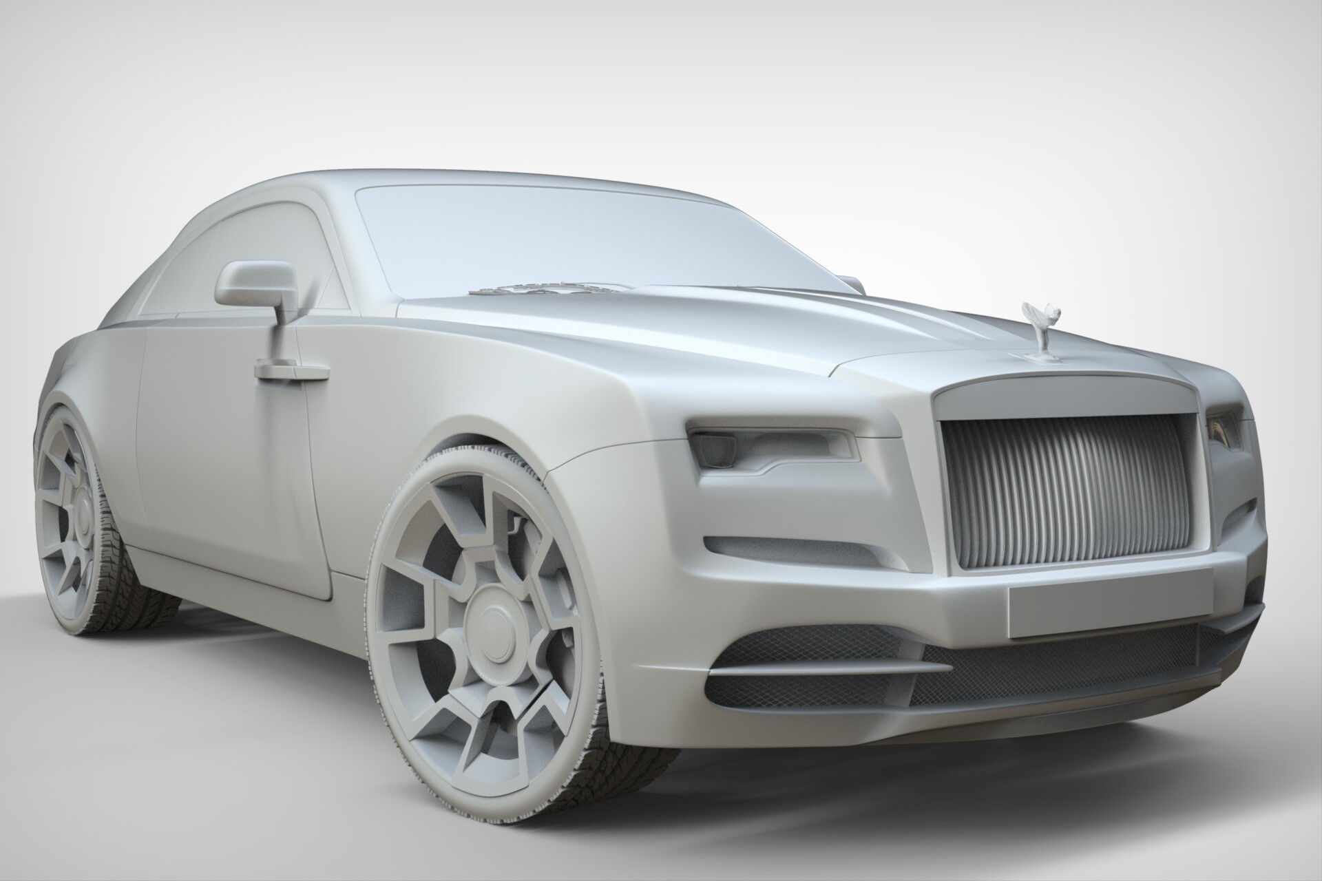 ArtStation - Rolls Royce Wraith 2019