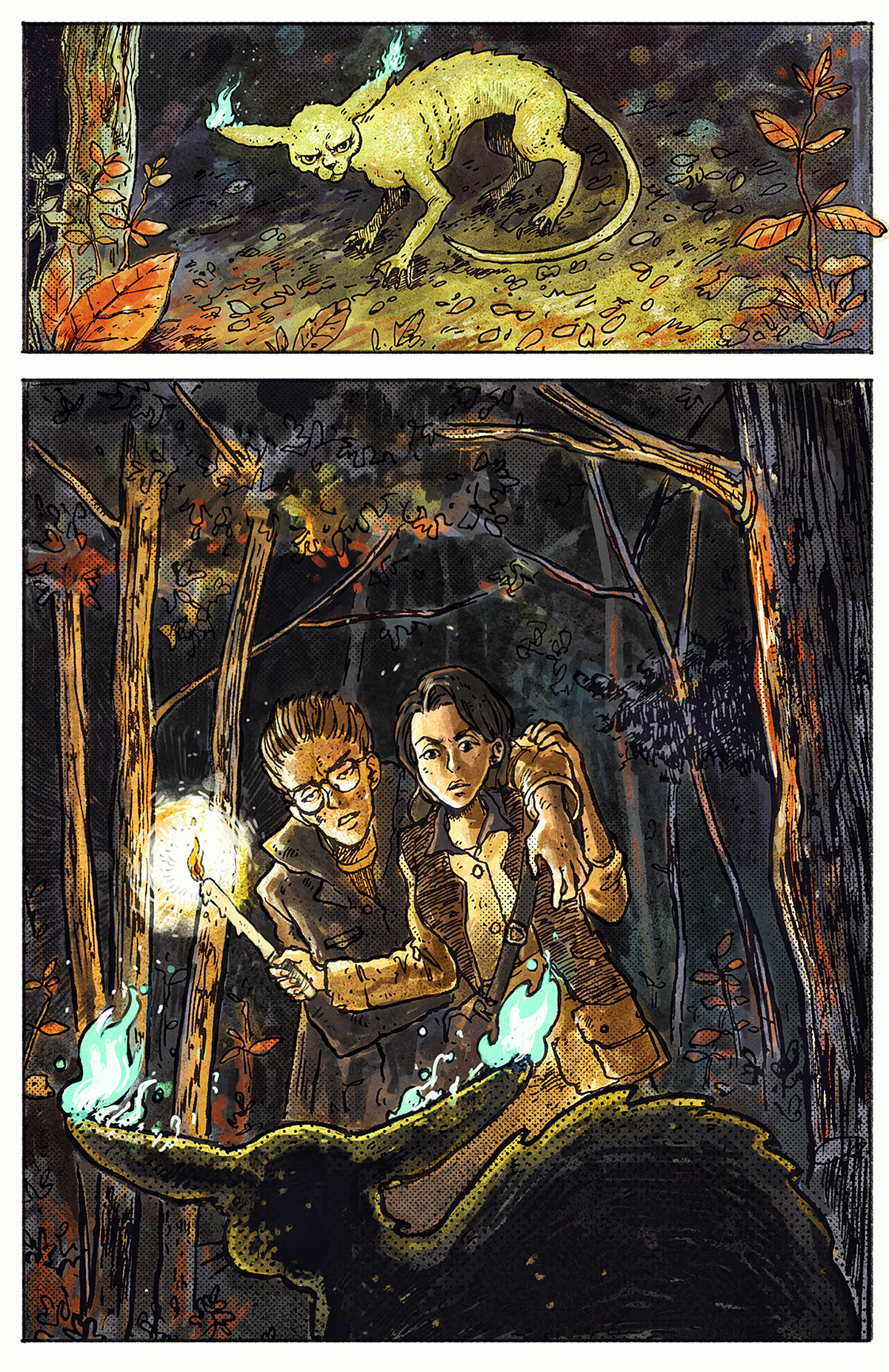 ArtStation - Ground cat