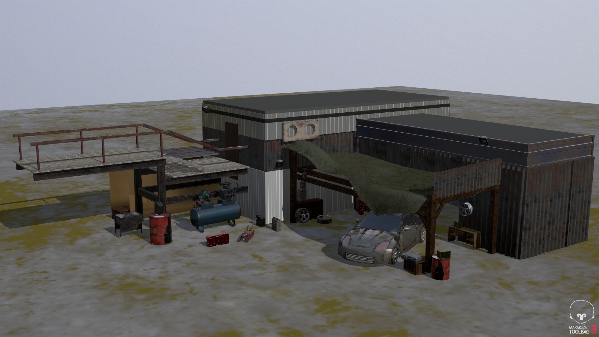 ArtStation - 3D Garage