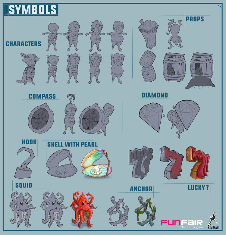 ArtStation - FunFair Technologies - Captain Crypto’s Bounty On The High Seas