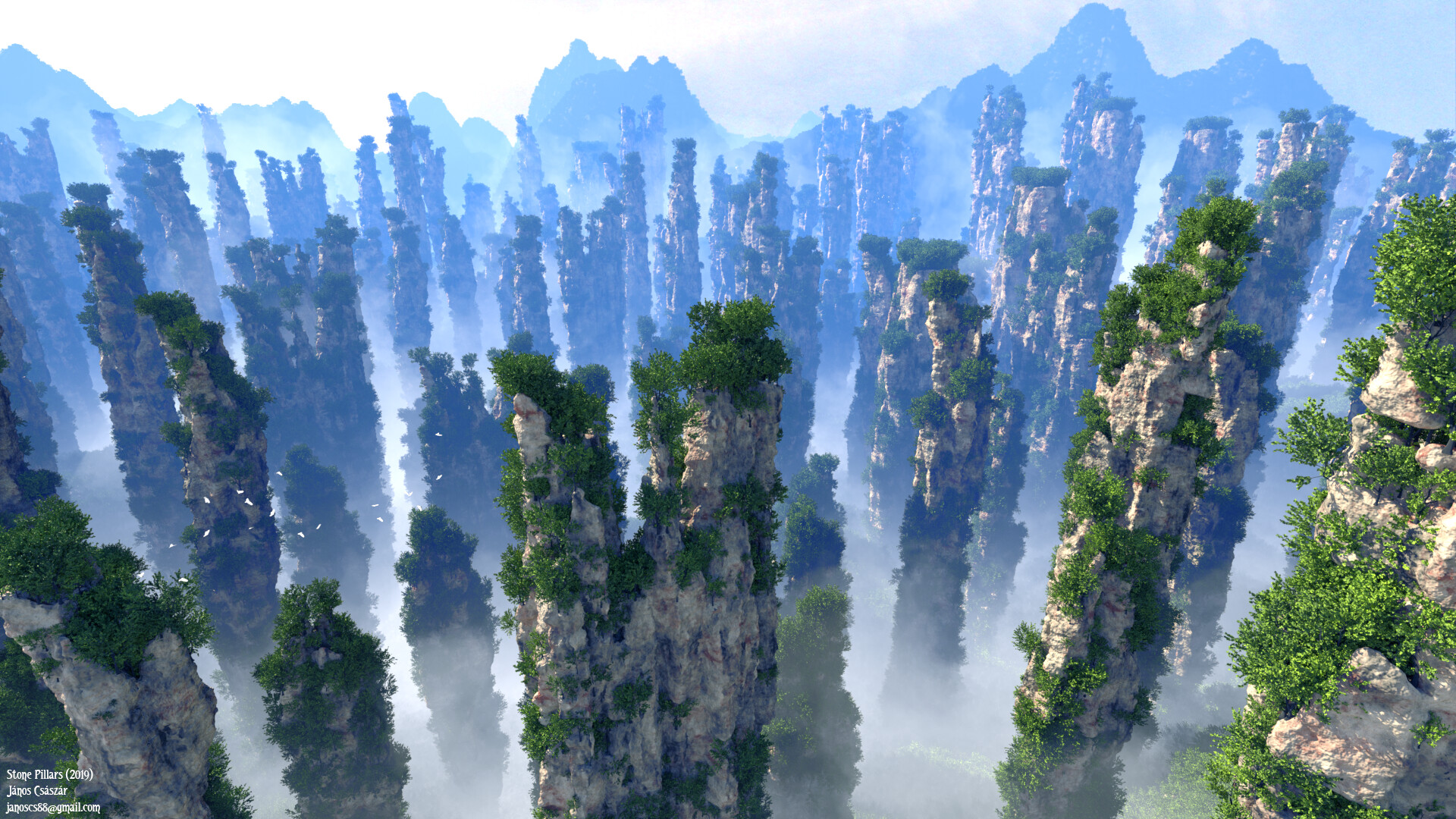 ArtStation - Stone Pillars