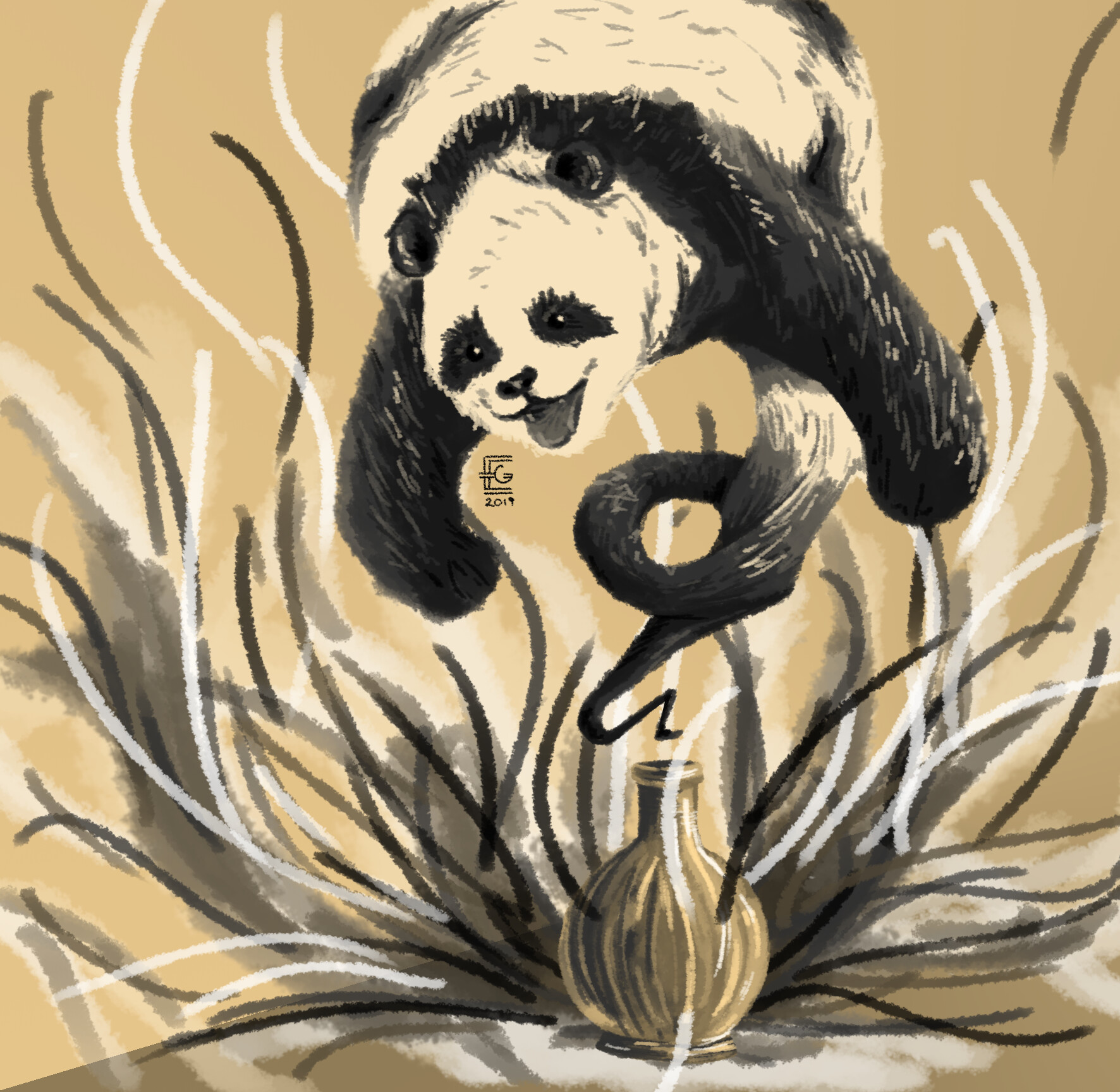 ArtStation - Hugging the spirit