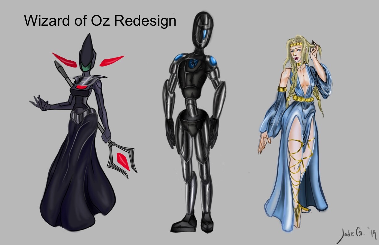 ArtStation - Wizard of Oz Redesign