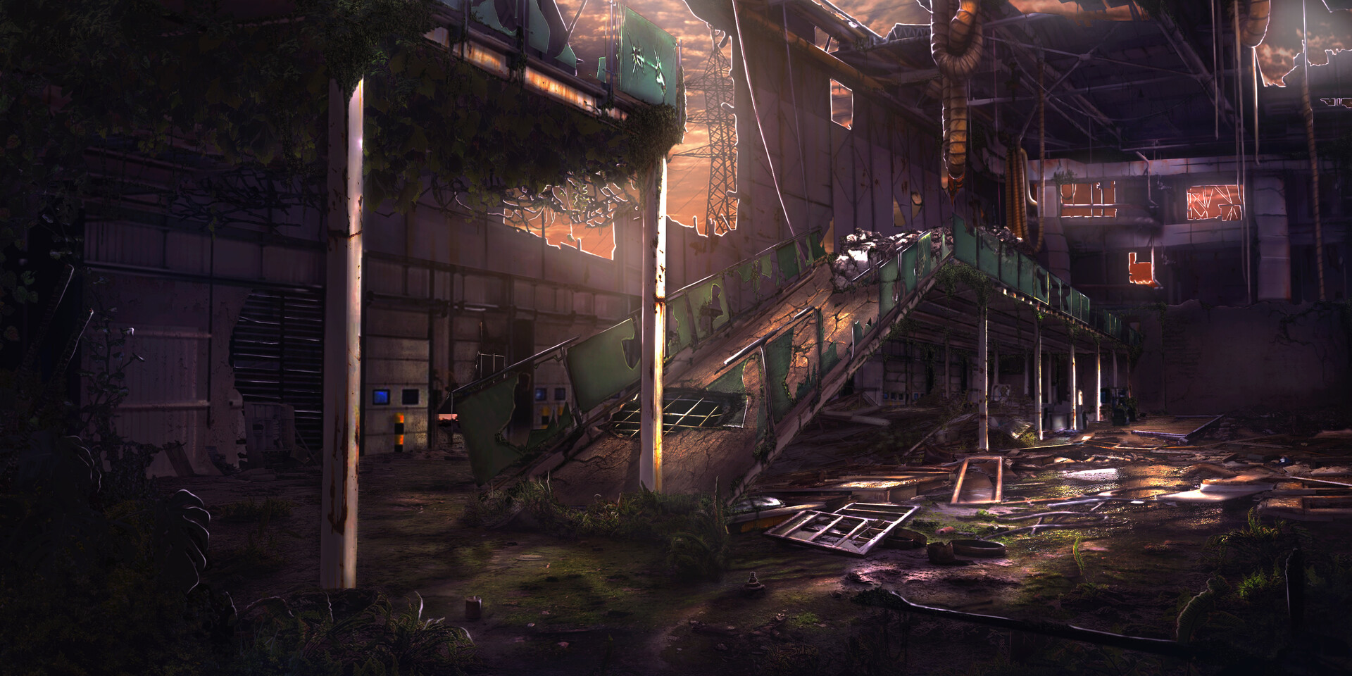 ArtStation - Matte painting - Ruin