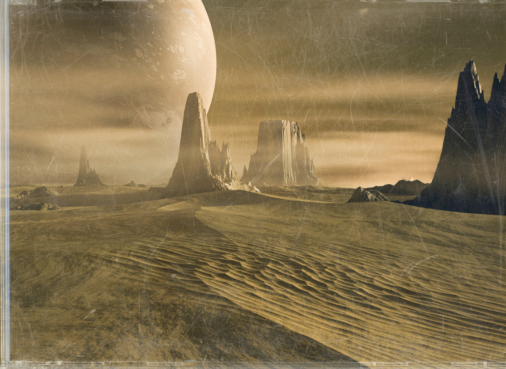 ArtStation - Retro Alien World Landscape