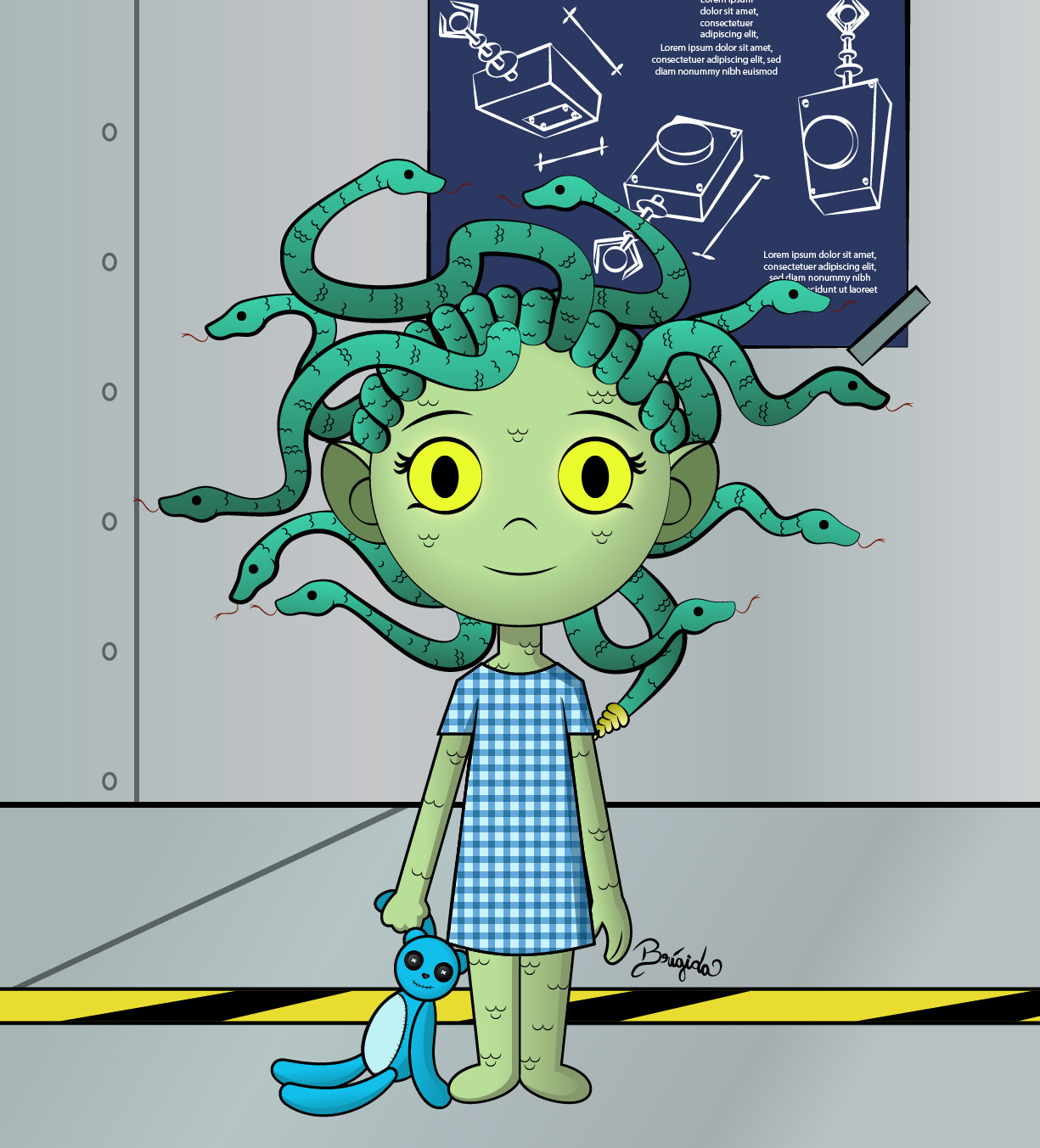 ArtStation - Mini Medusa