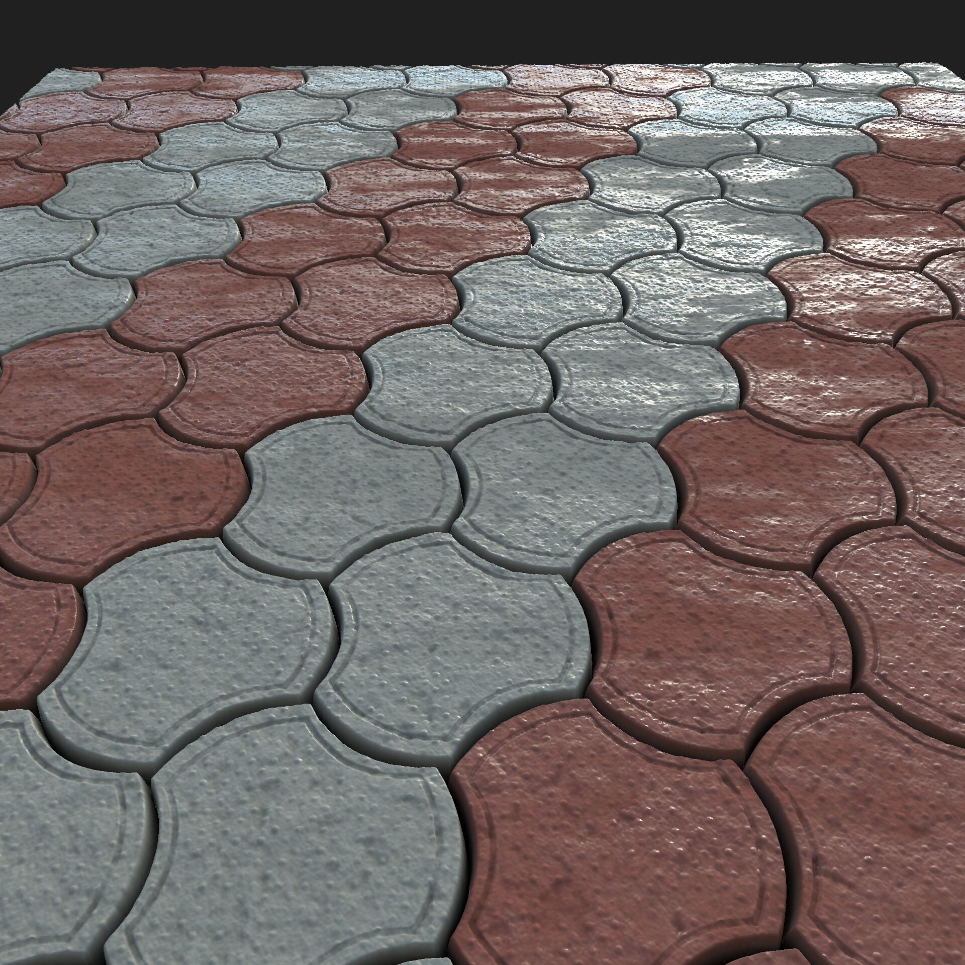 ArtStation - sidewalk paving
