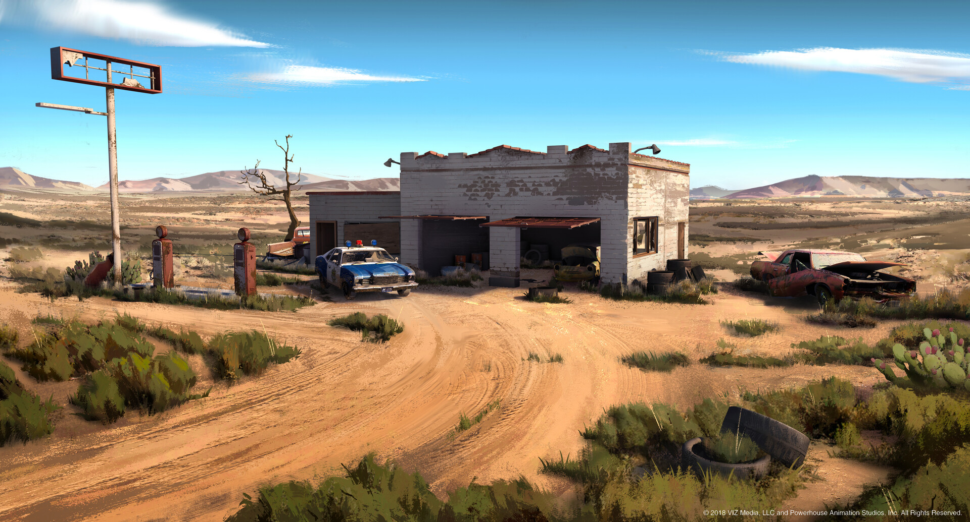 Cullen Cole Portfolio - Seis Manos Highway Gas Station