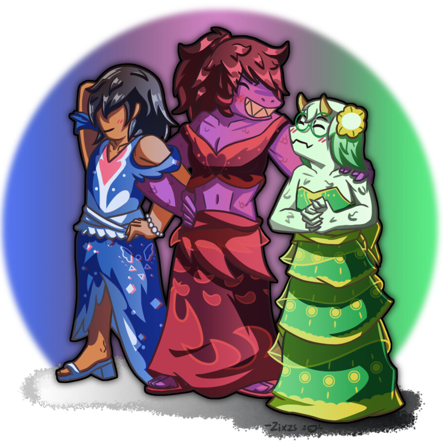 ArtStation - Sapphire, Ruby, and Emerald